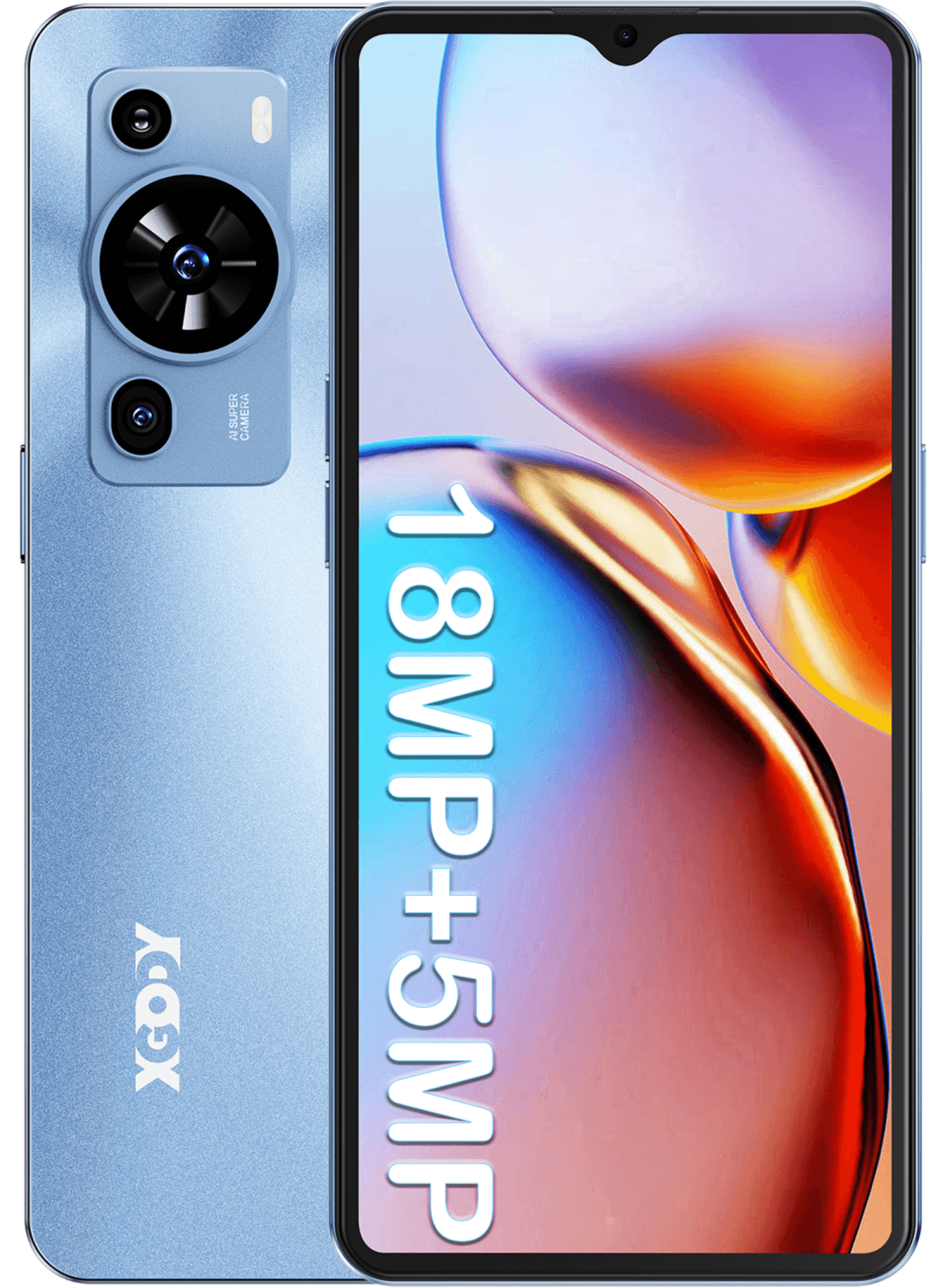 "XGODY Unlocked Cell Phone, 6.56"" 4G Android, Dual SIM, Face Unlock ...