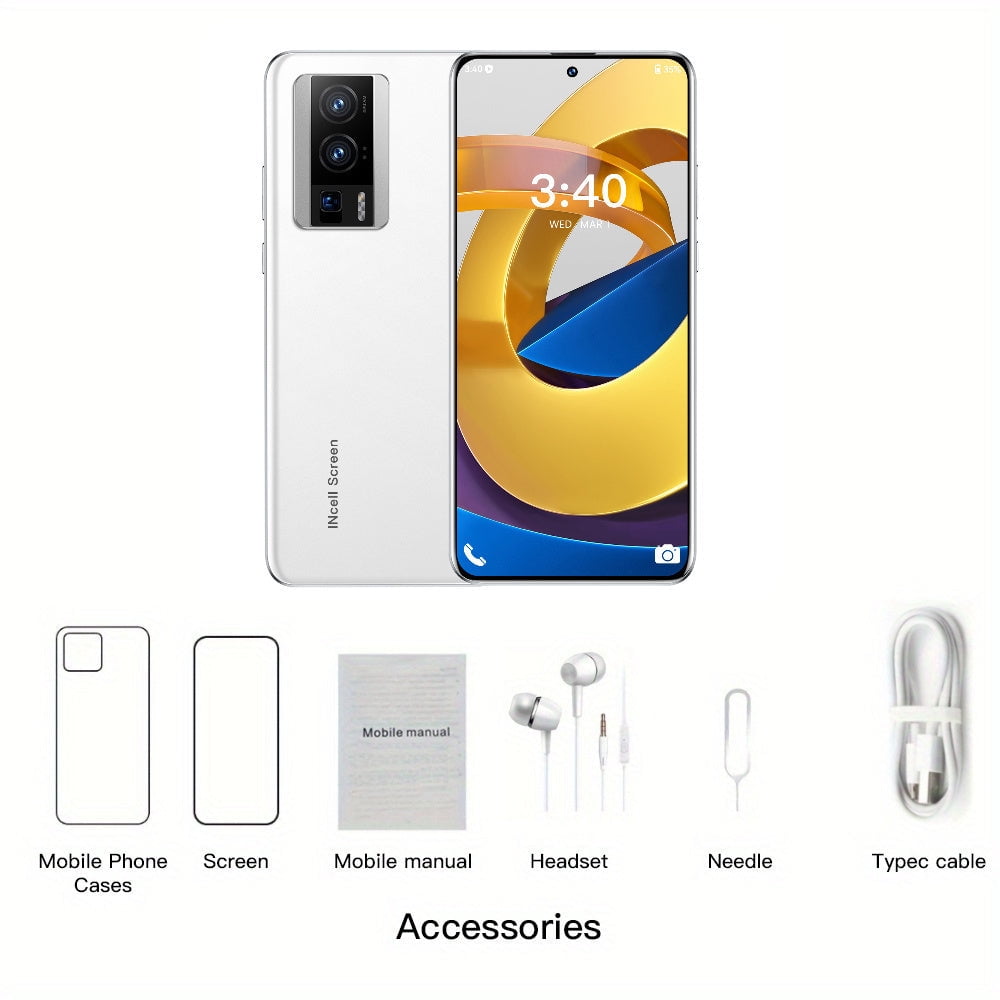 Unlocked F5 Pro smartphone MTK6737 processor with 4 cores, 6.53-inch ...