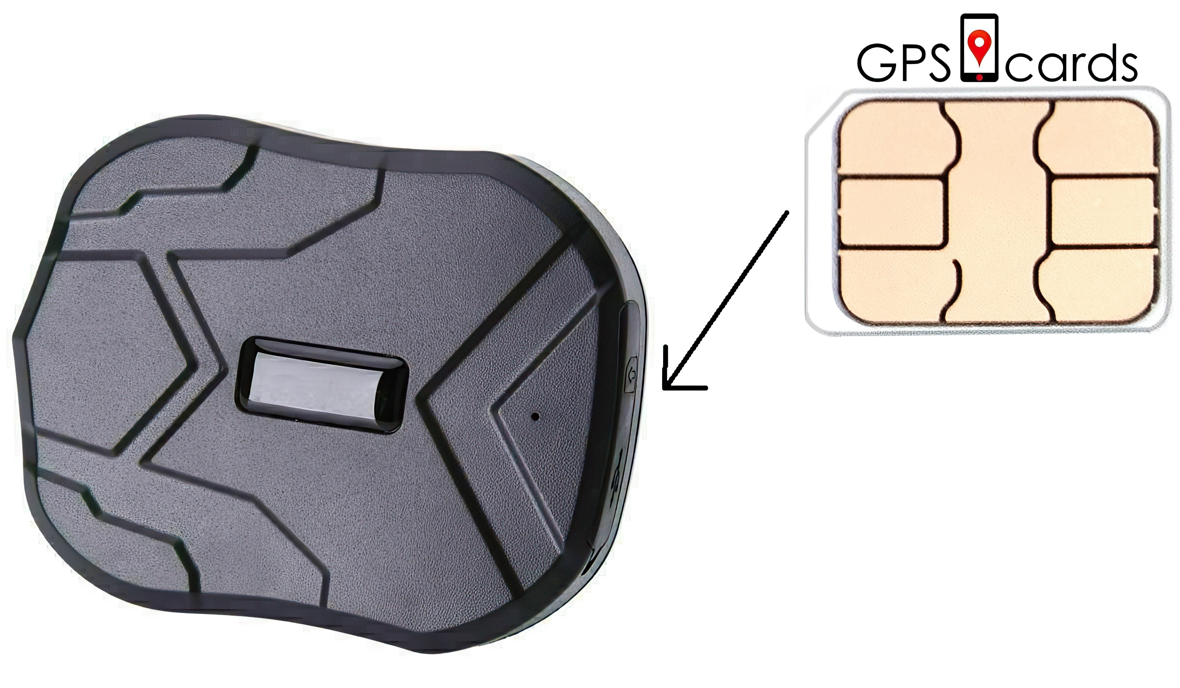 Unlocked GPS Prepaid SIM Auto GPRS Tracking Device Pay as You Go 2G/4G ...