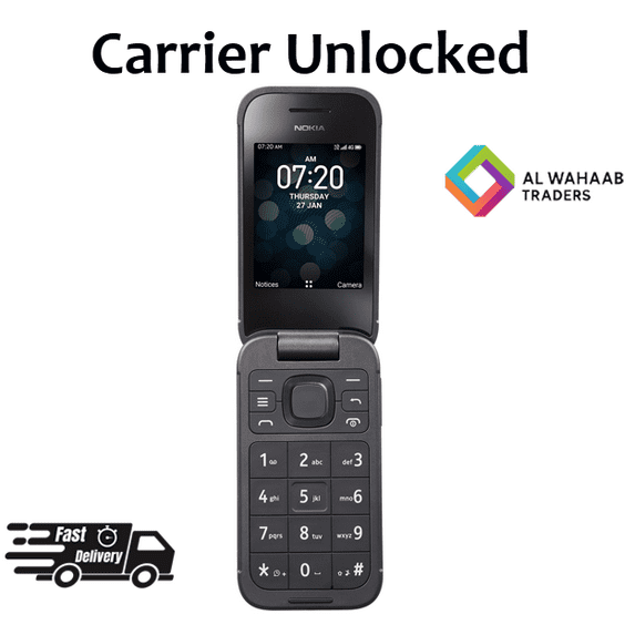 Unlocked Nokia 2760 Flip, 4GB, Black Big Buttons Key Pad Immaculate ...