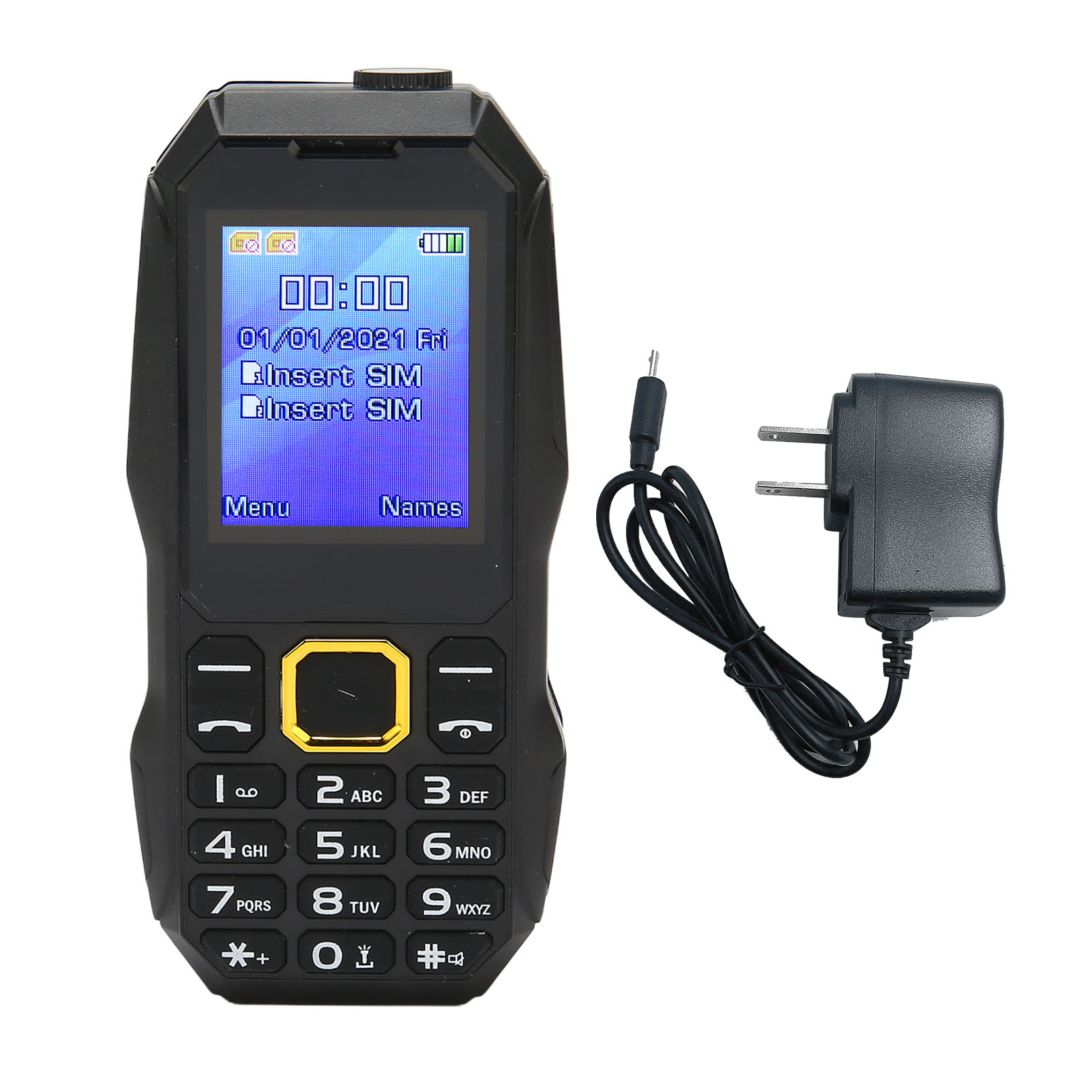 Unlocked Senior Cell Phone 2G GSM Dual SIM Card 5800mAh Battery Big ...