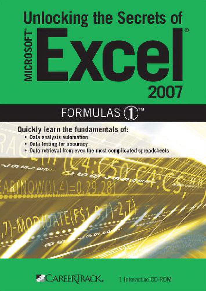 Pre-Owned Unlocking the Secrets of Microsoft Excel 2007 Formulas 1 ...