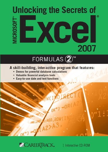 Unlocking the Secrets of Microsoft Excel 2007 Formulas 2 - Walmart.com