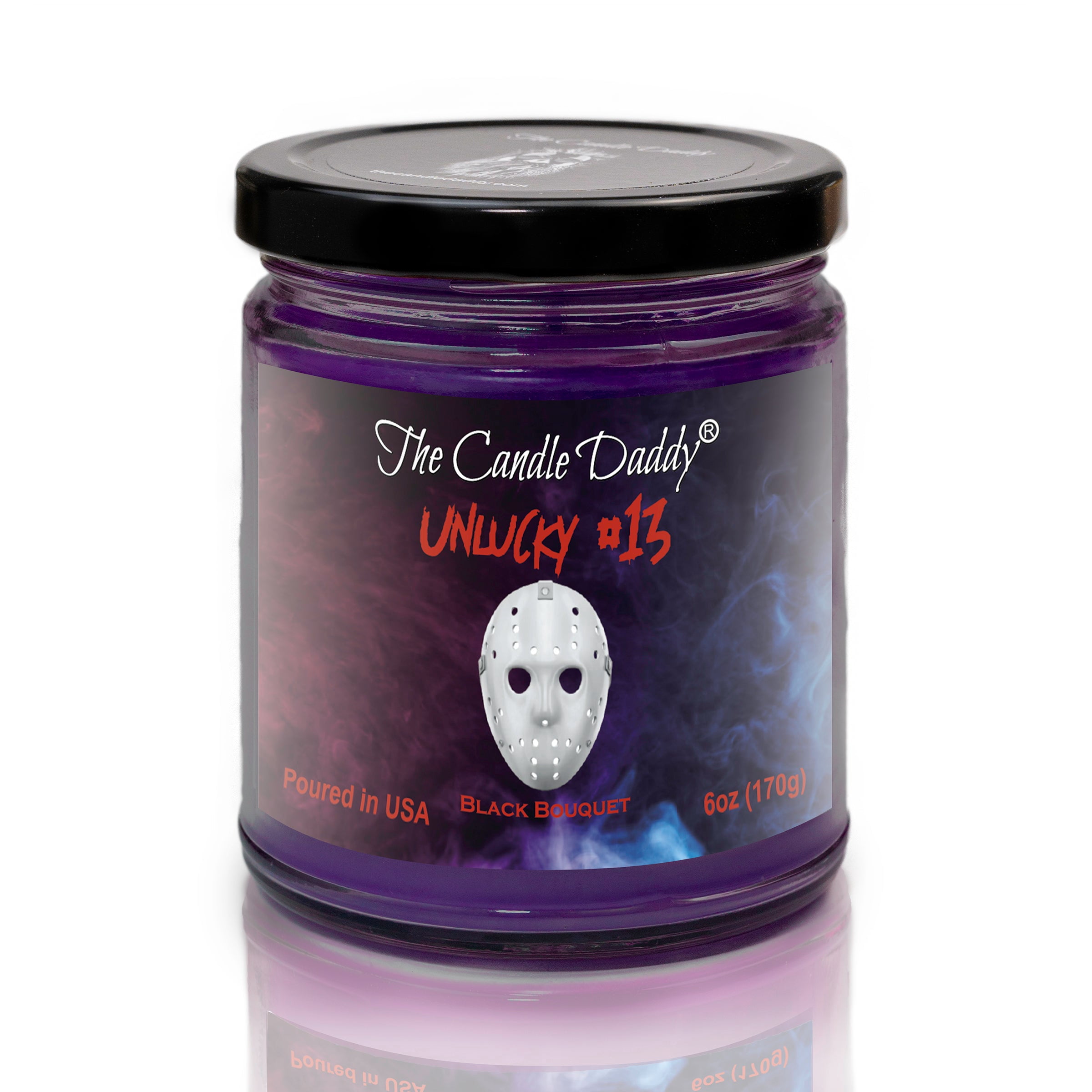 Unlucky #13 - Black Bouquet Scented Horror Movie Candle - Halloween 6 ...