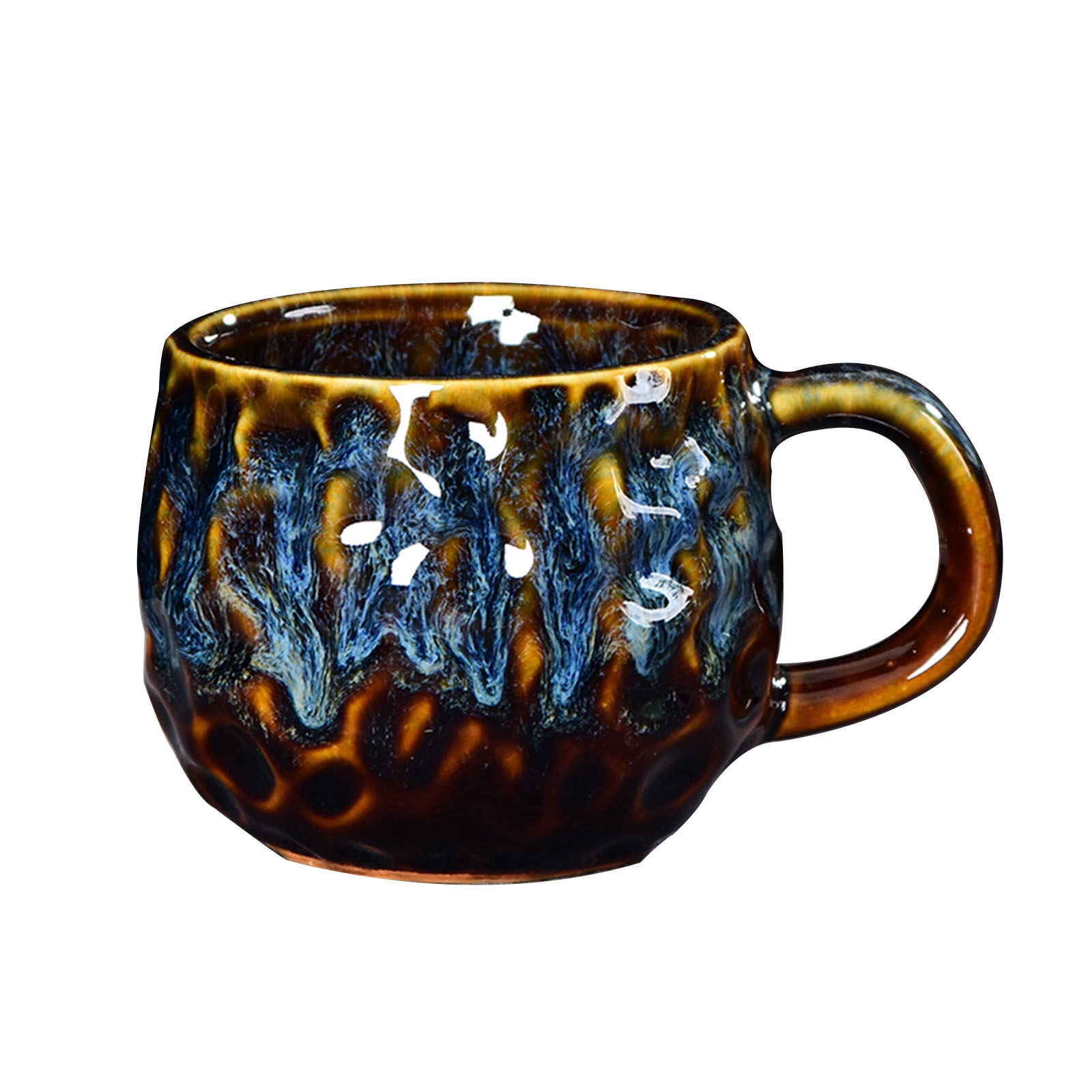 Unmbo 330ml Japanese Style Small Ceramic Tea Mug,Gradient Pattern ...