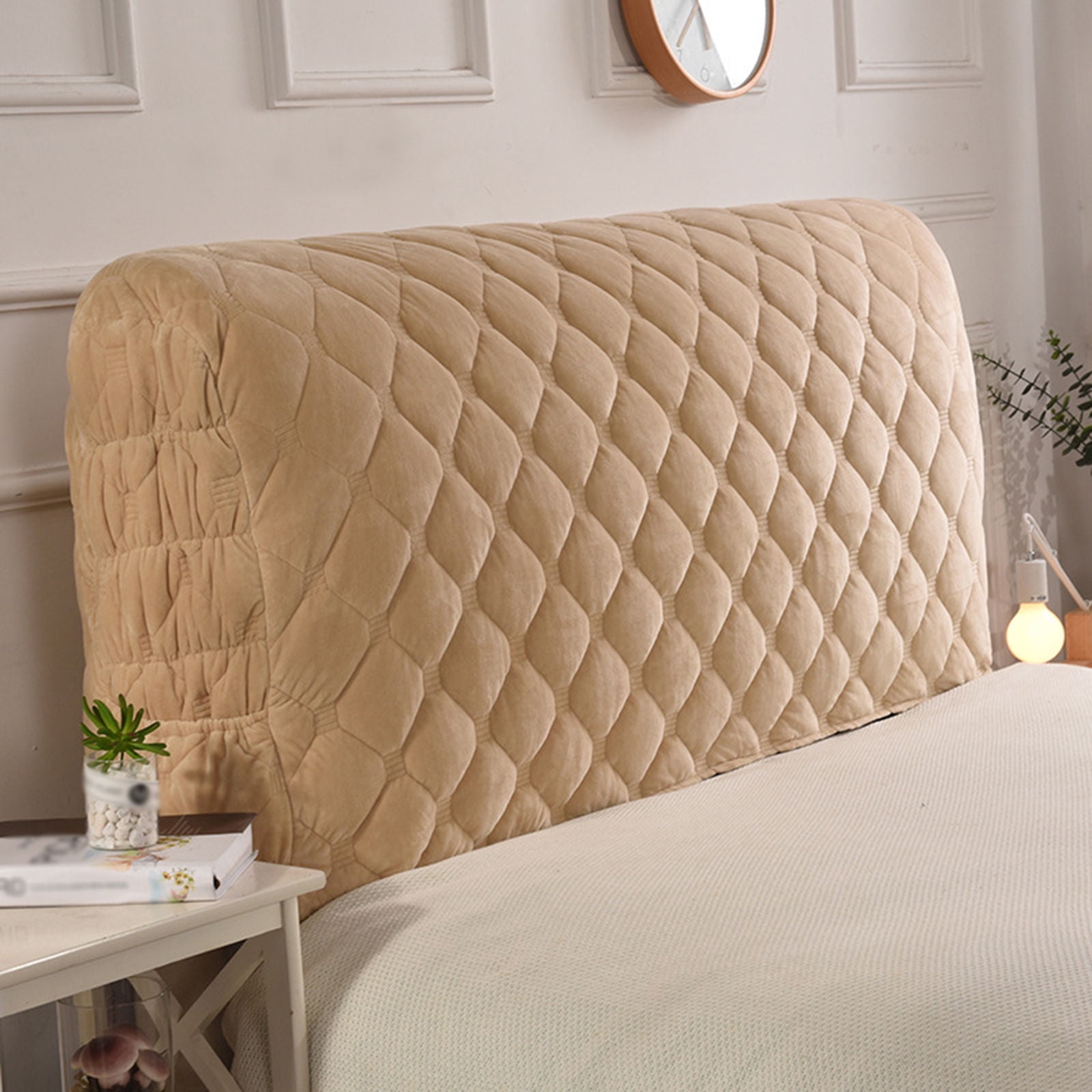 Unmbo European Full Size Headboard Cover All-inclusive Thicken Anti ...