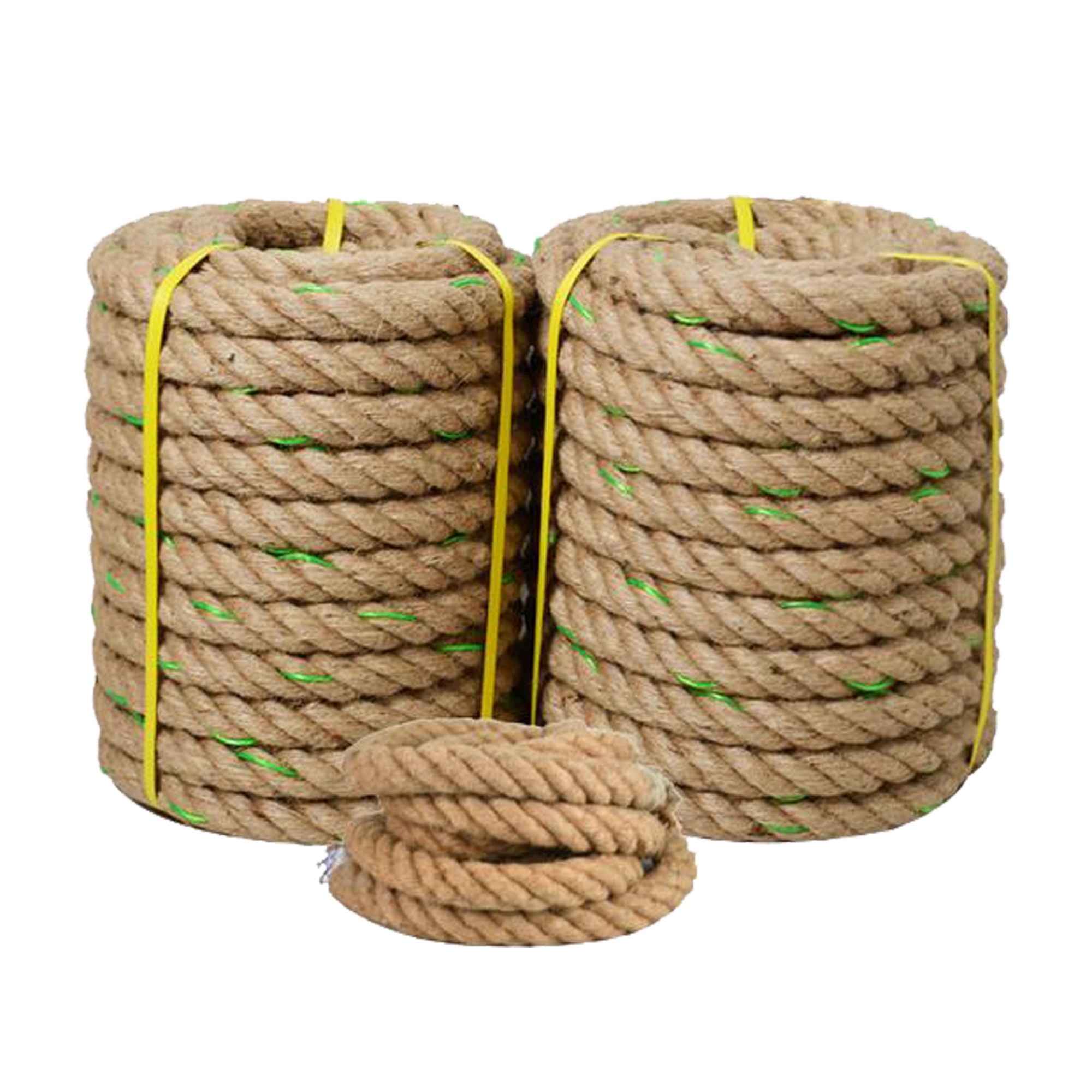 Unmbo Jute Rope Soft Natural Jute Tug of War Rope For Heavy Load ...
