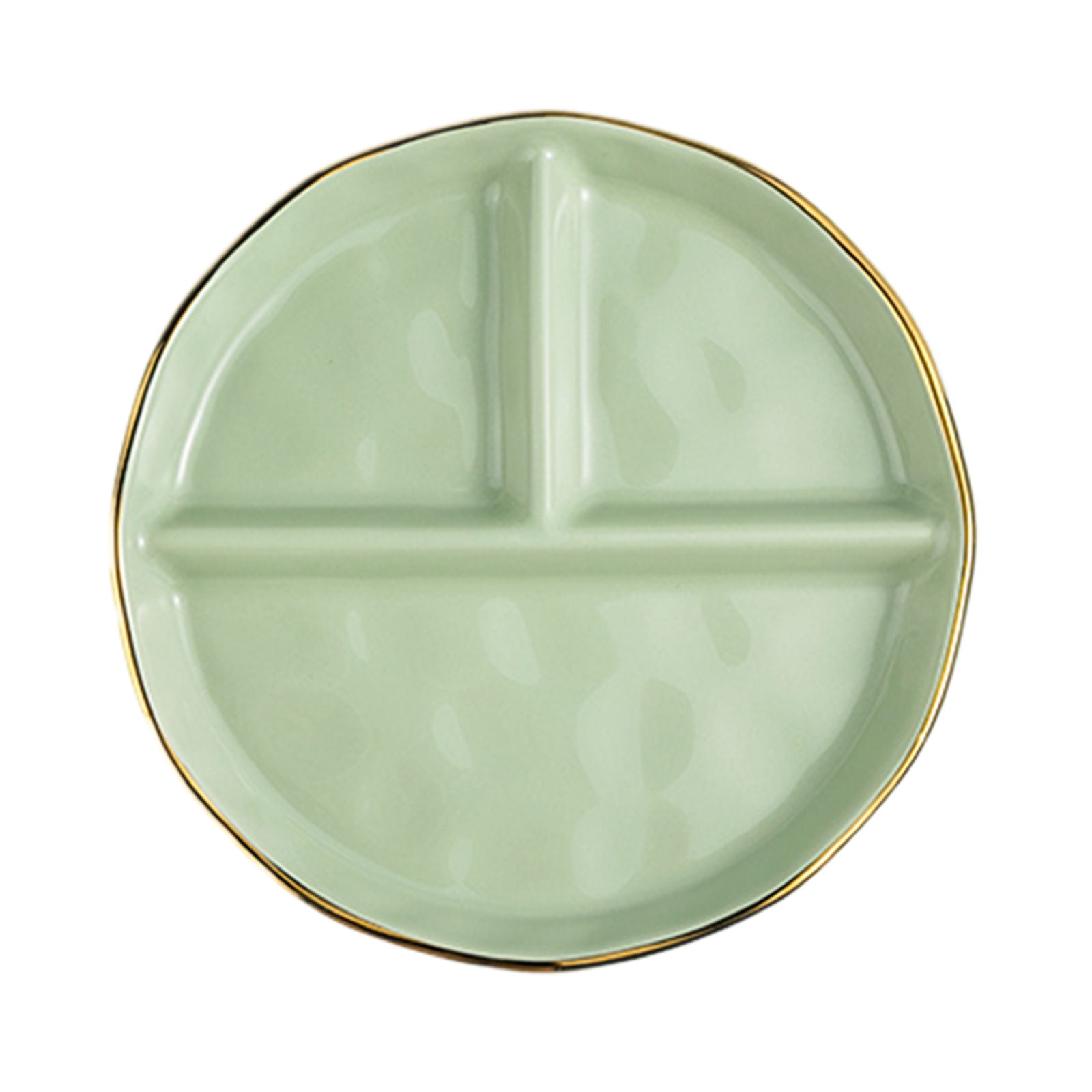 Unmbo Porcelain Plates,Divided Plates for Adults,Ceramic Portion ...