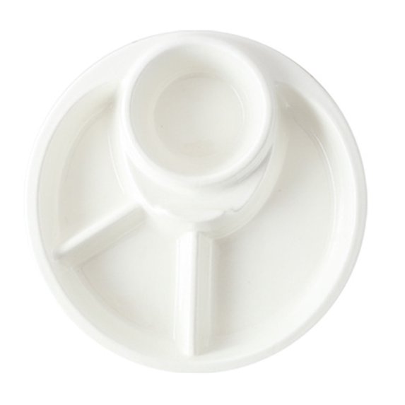 Unmbo Portion Control Plates,Ceramic Portion Control Plate for Home ...