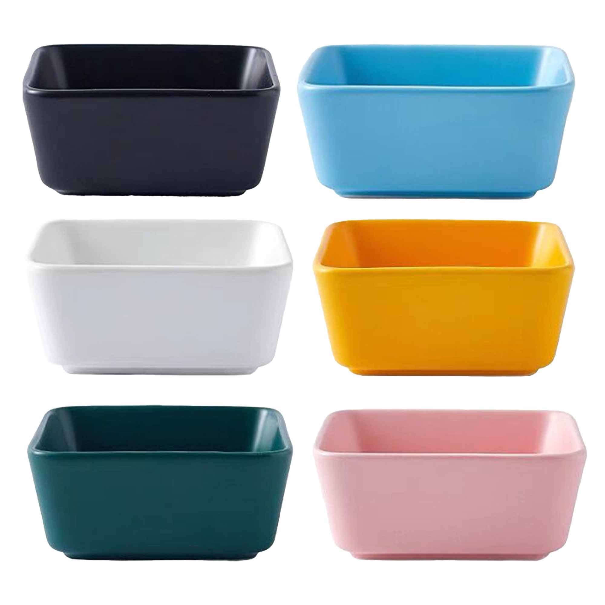 Soy Sauce Dish Set, Small Bowls For Side Dishes, Small Condiment Bowls ...