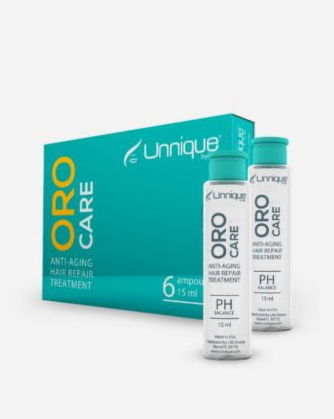 Unnique Oro Care 6 Ampoules-15ml each/Nourishes/Strengthens ...