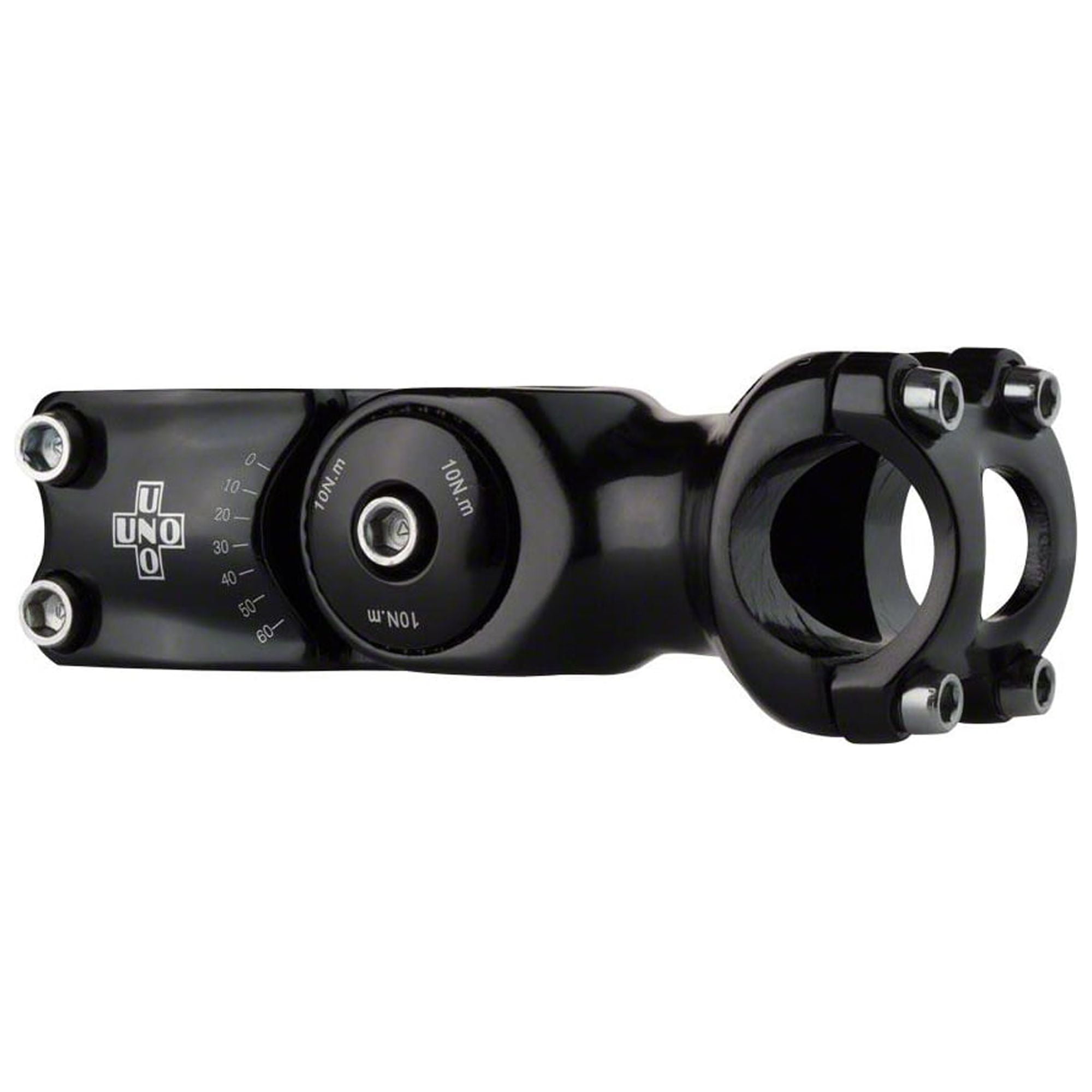 Uno 820 Adjustable 1-1/8" Threadless Stem 25.4 x 90mm Black - Walmart.com