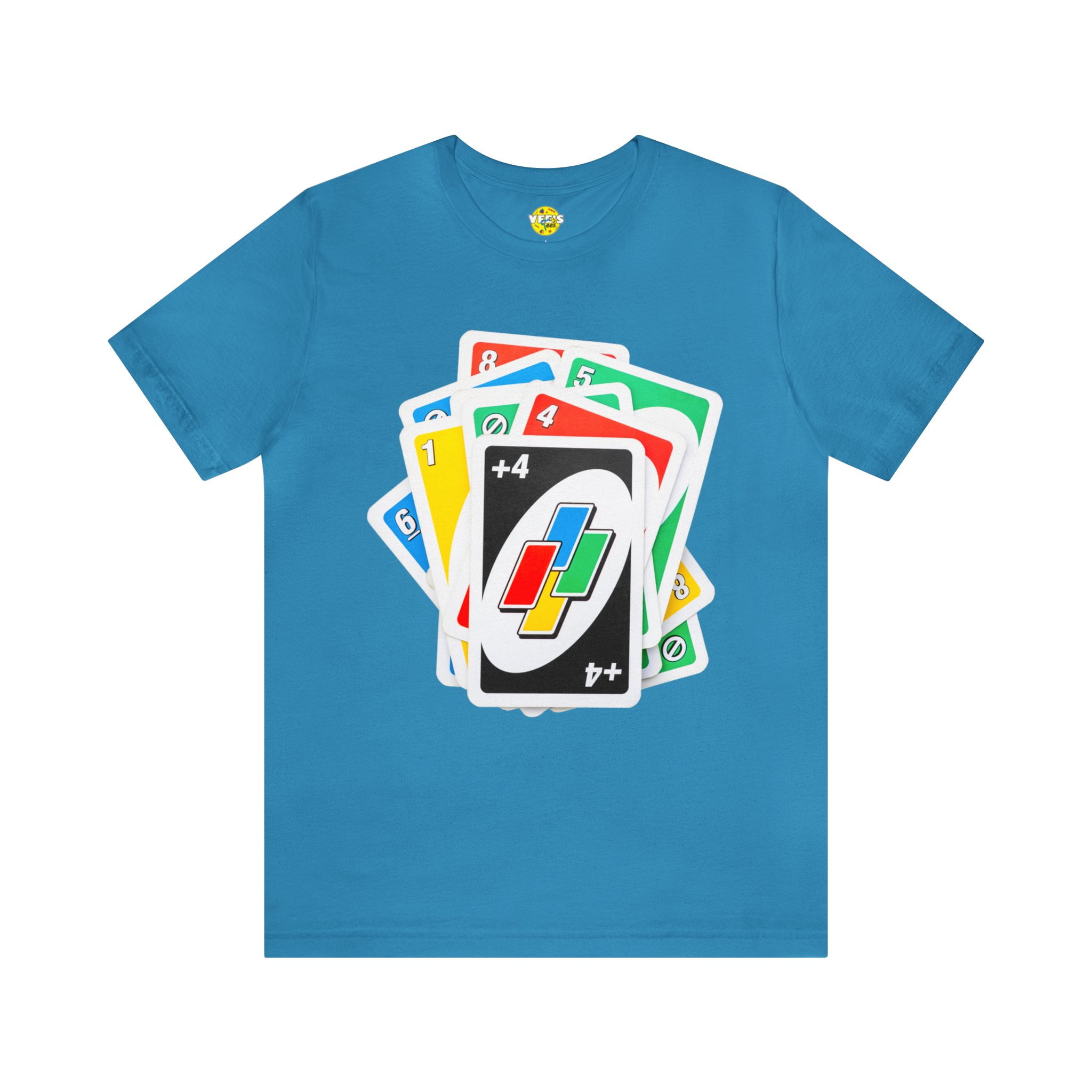 Uno Card Game Tshirt - Fun Draw 4 Stack Design - Draw 4 Tshirt ...
