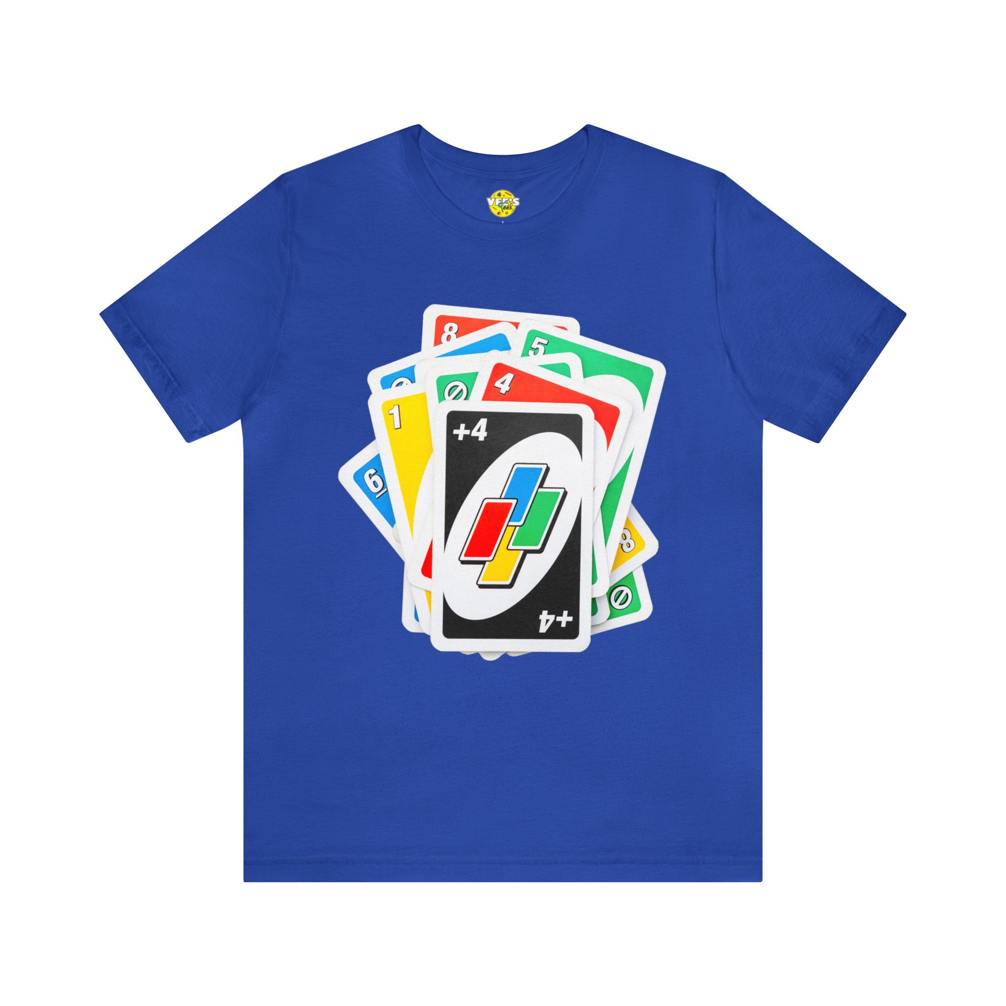 Uno Card Game Tshirt - Fun Draw 4 Stack Design - Draw 4 Tshirt ...