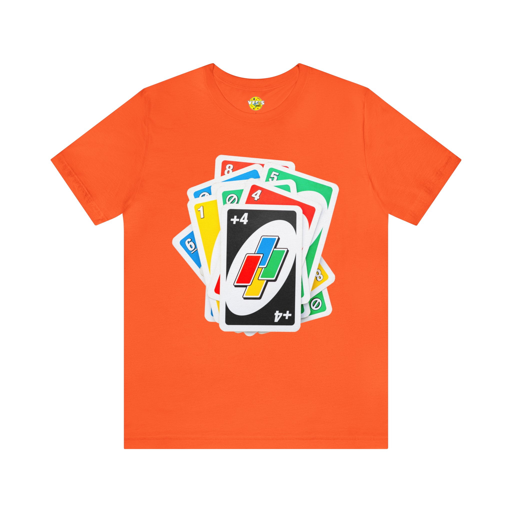 Uno Card Game Tshirt - Fun Draw 4 Stack Design - Draw 4 Tshirt ...