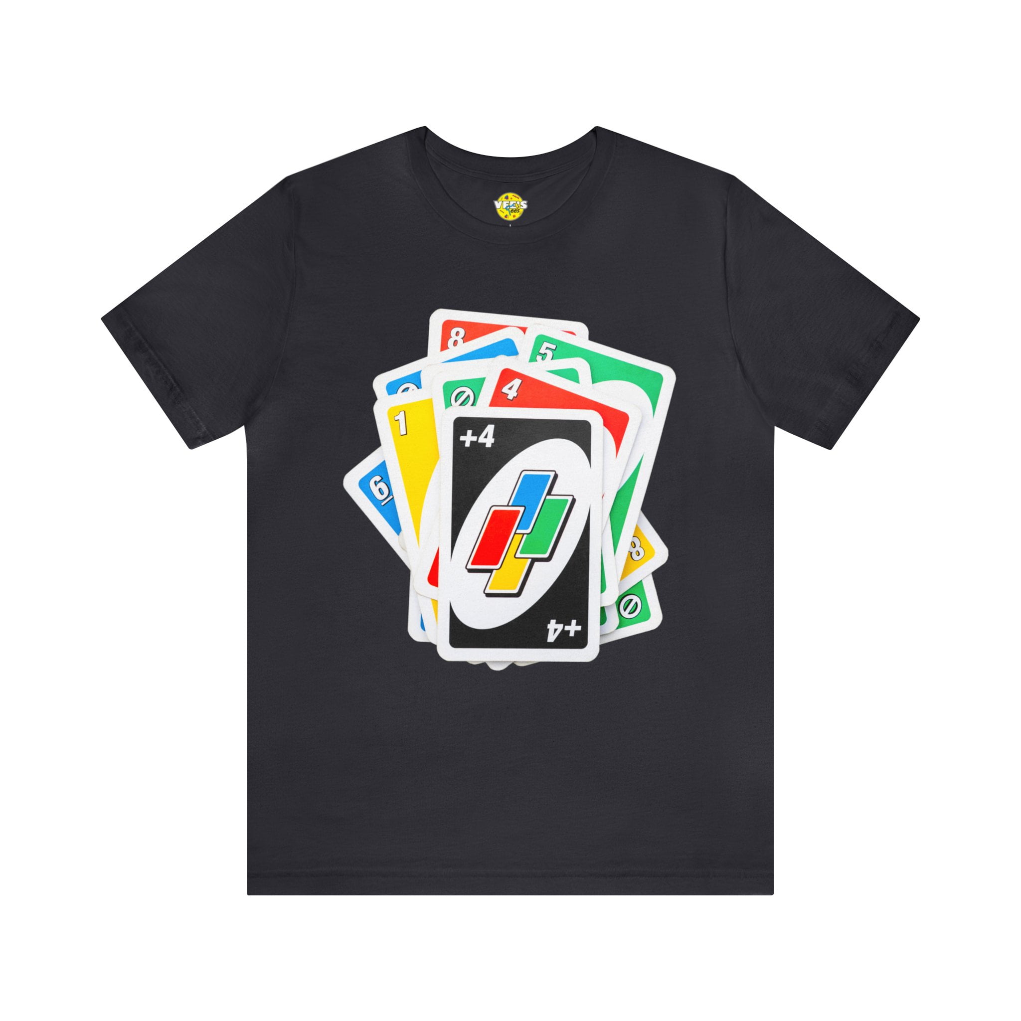 Uno Card Game Tshirt - Fun Draw 4 Stack Design - Draw 4 Tshirt ...