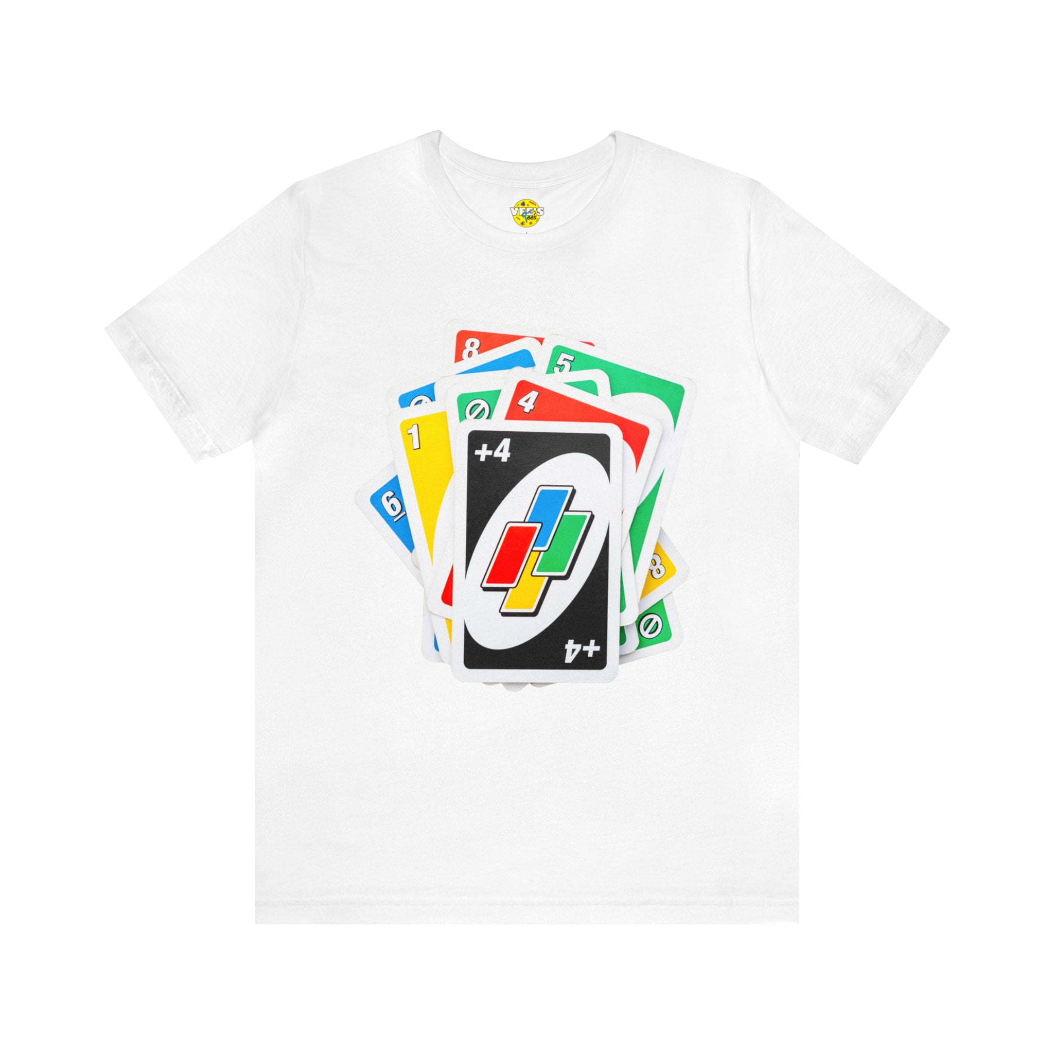 Uno Card Game Tshirt - Fun Draw 4 Stack Design - Draw 4 Tshirt ...