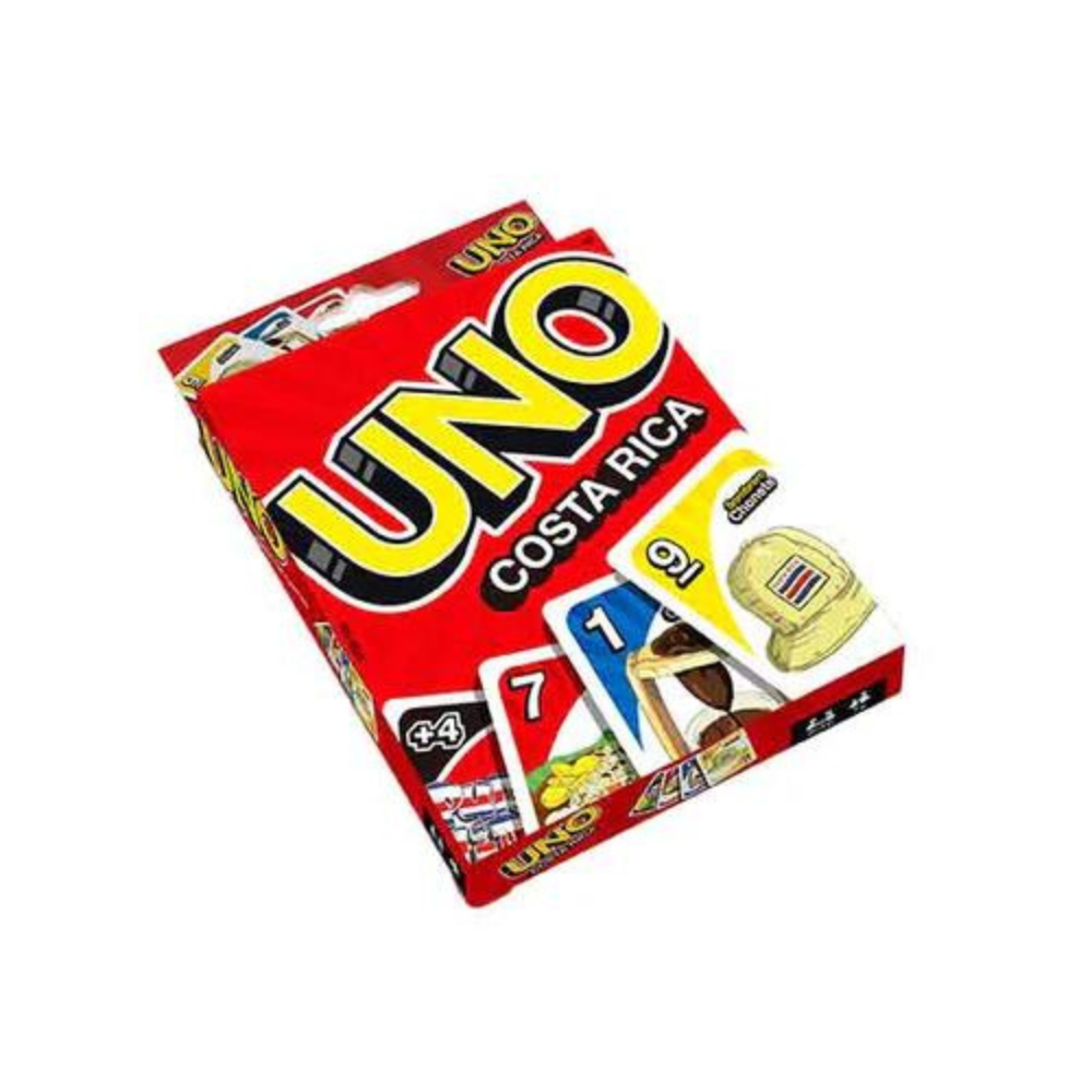 Uno Deck Card Costa Rica - 108 Cards - Tiquicia Traditional Images ...