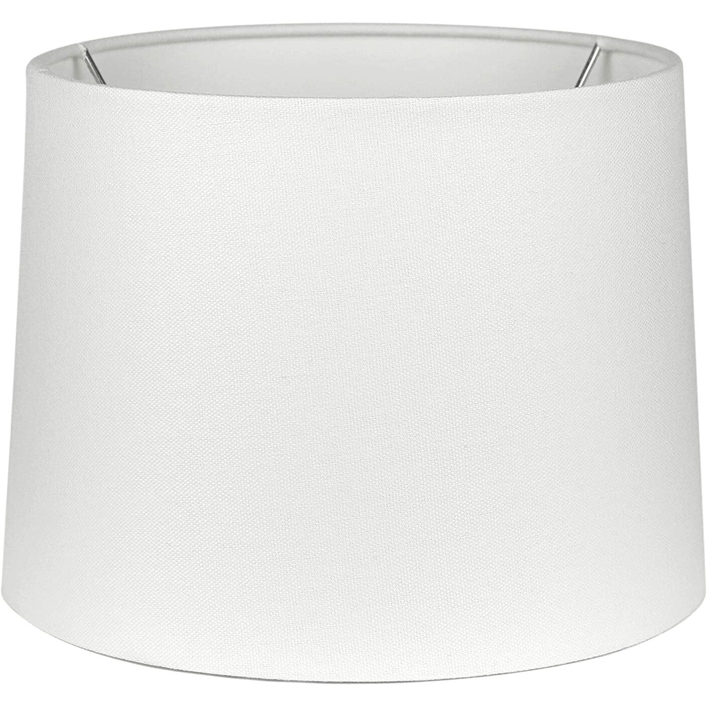 Uno Fitter Small Fabric Lampshade 9" x 10" x 7.5" 9x10x7.5 - White ...