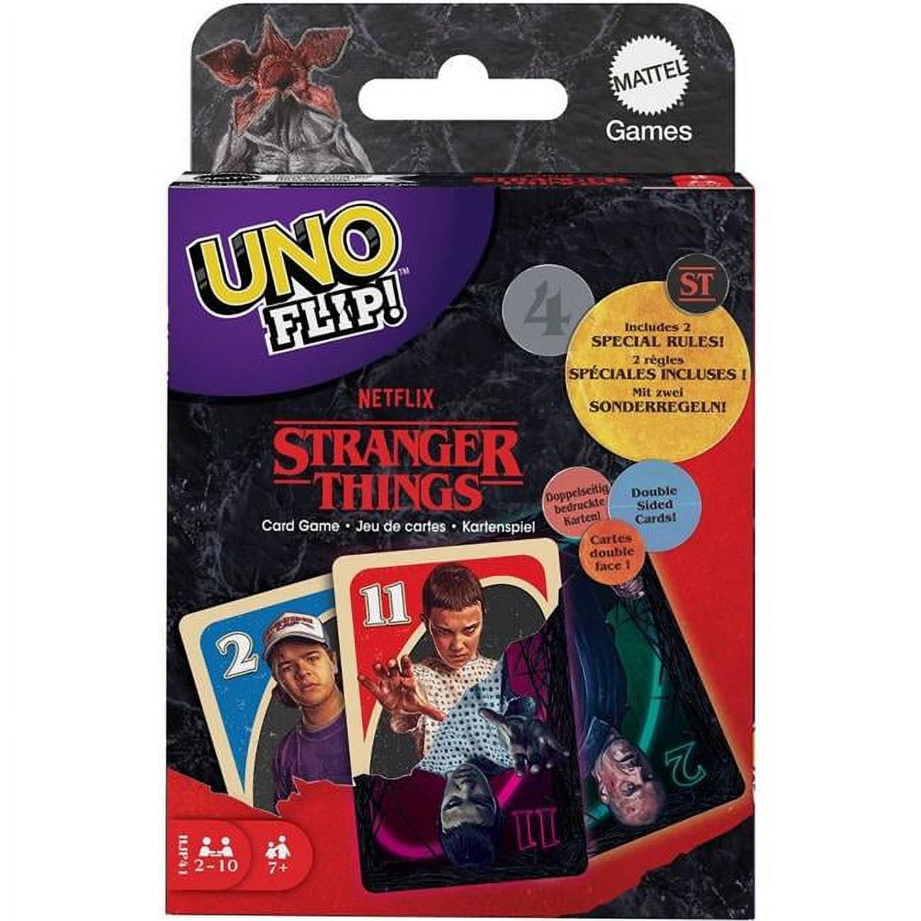 Uno Flip Stranger Things Card Game - Walmart.com