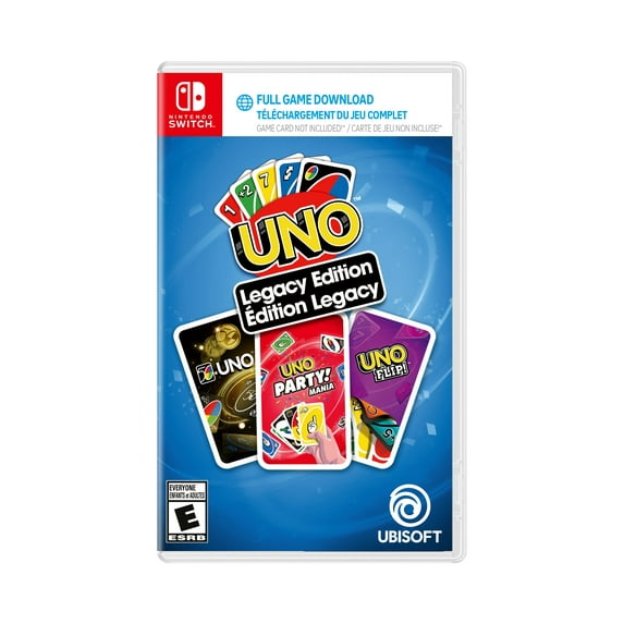 Ubisoft Uno Legacy Nintendo Switch Card Game with DLCs including UNO ...