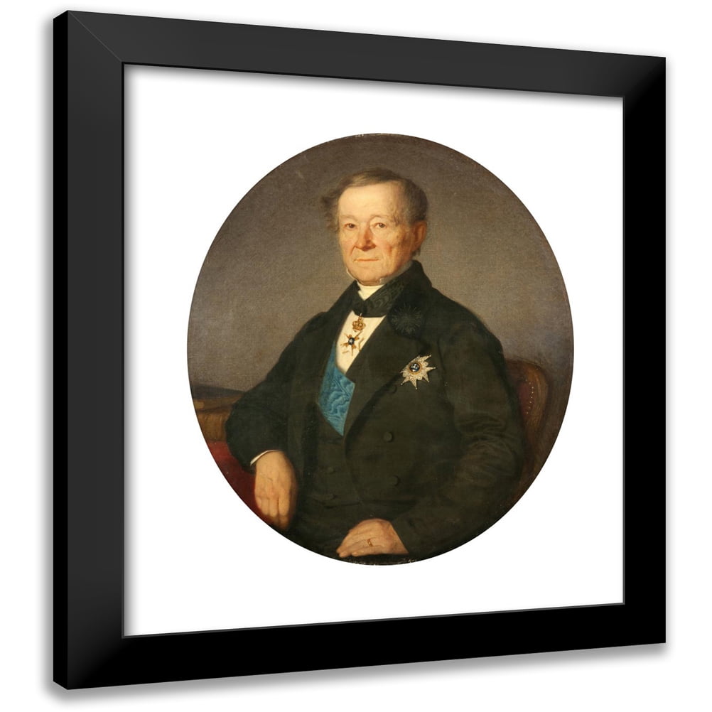 Uno Troili 12x14 Black Modern Framed Museum Art Print Titled - Olof ...