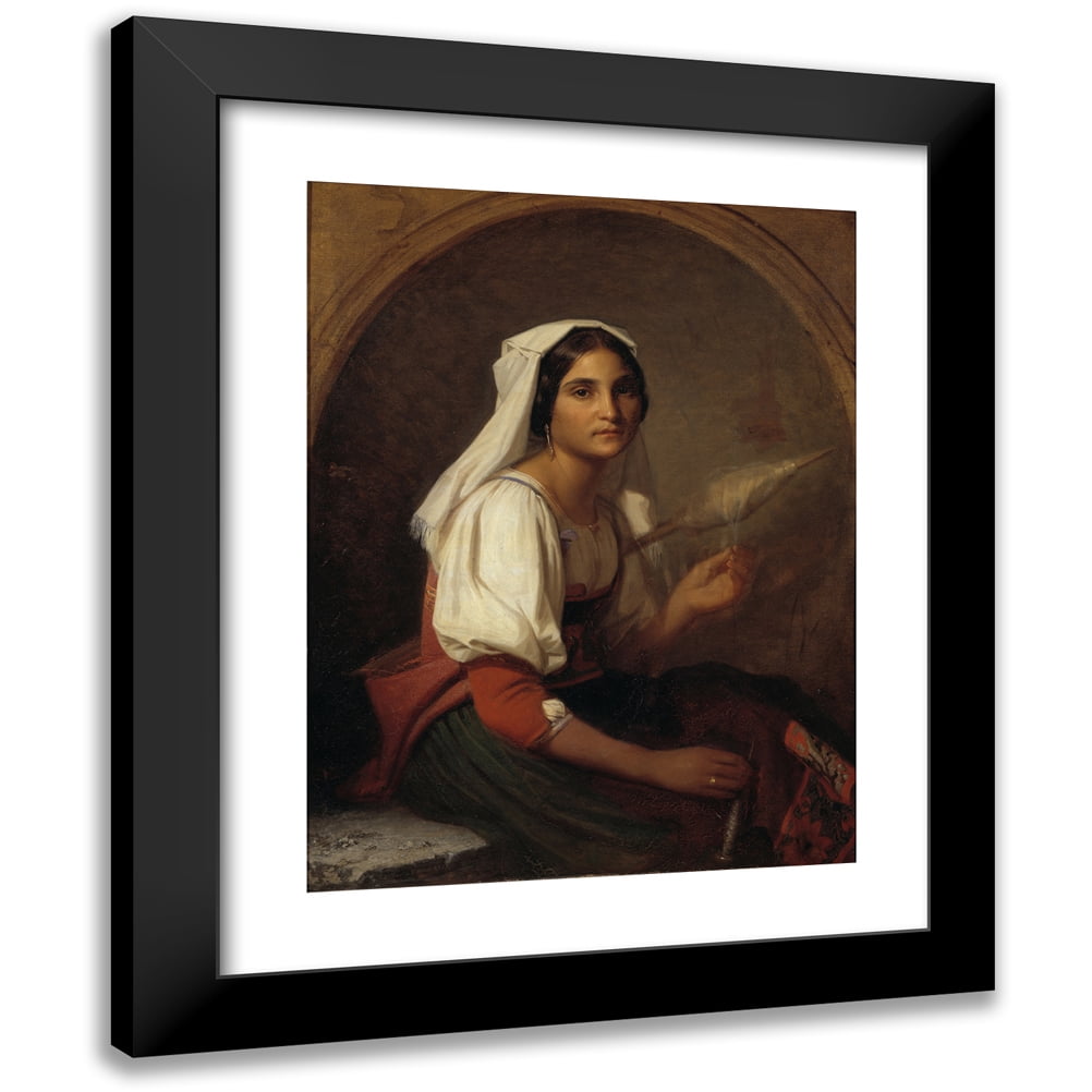 Uno Troili 15x18 Black Modern Framed Museum Art Print Titled - An ...