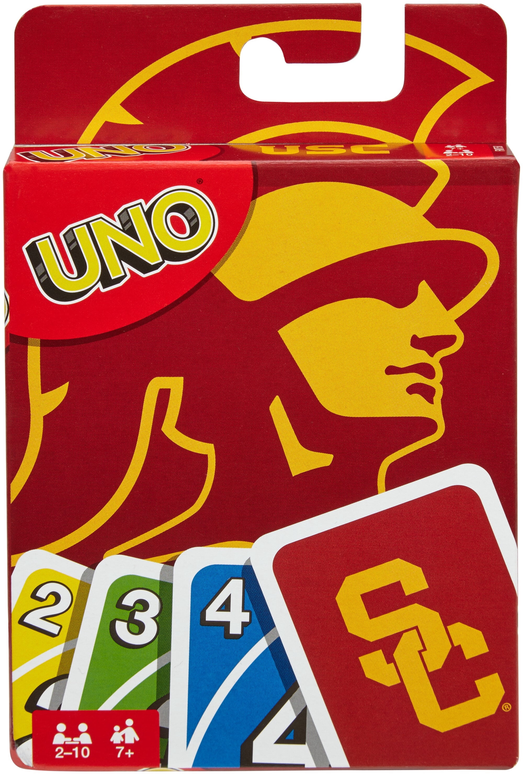 Uno University of Southern California theme for 2-10 Players Ages 7Y ...