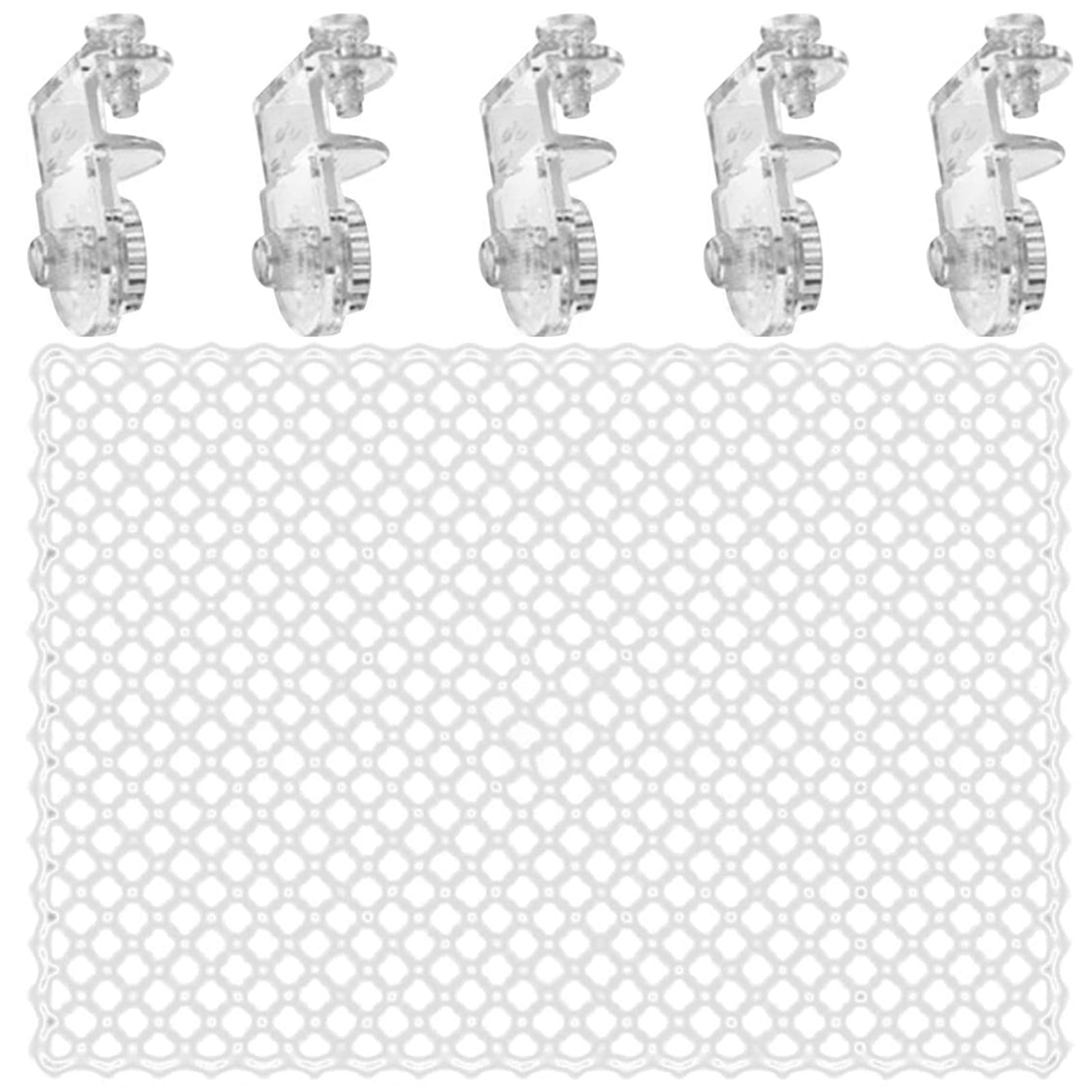 Unobtrusive Fish Tanks Protections Screen with 5 Holders Clear Acrylic ...