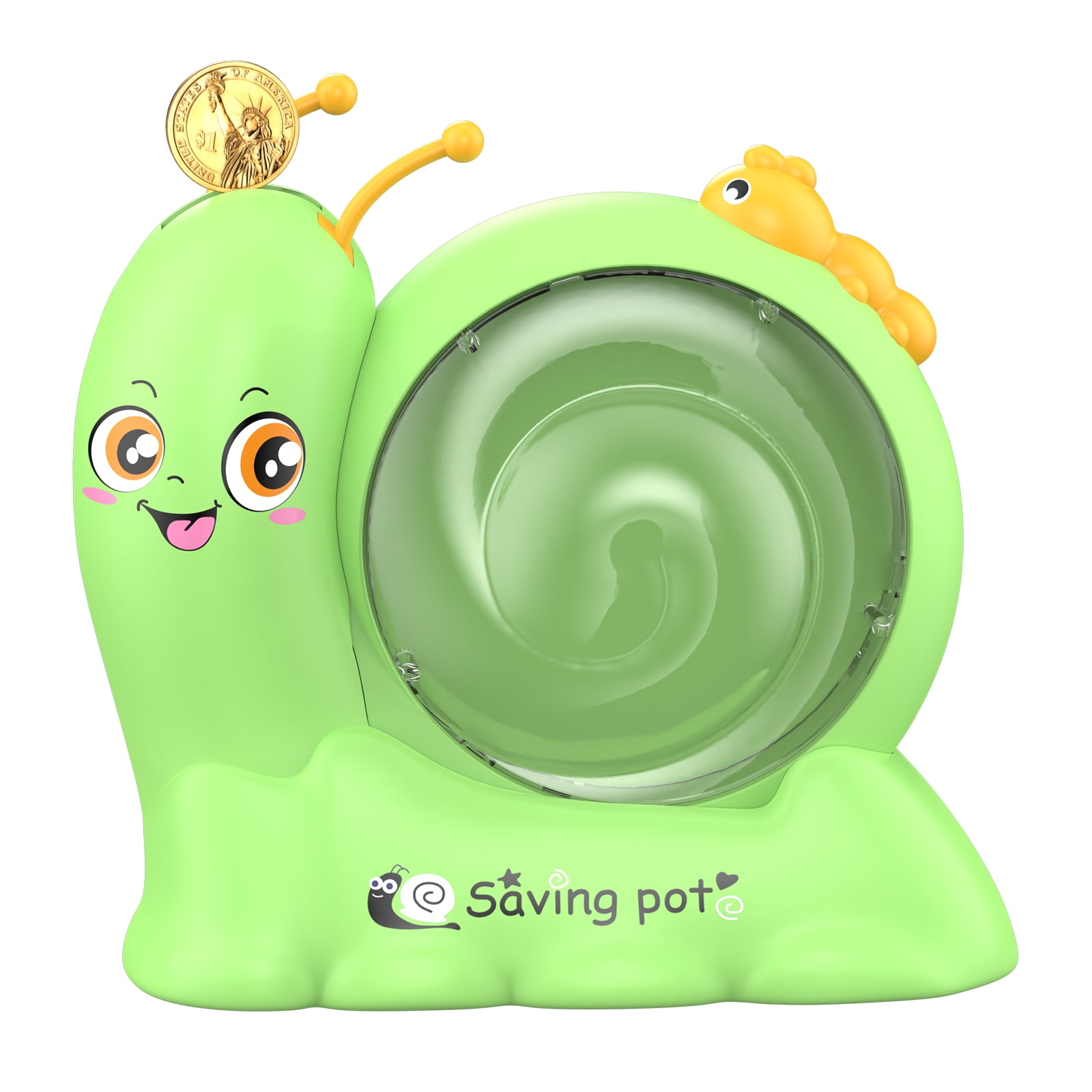 Unone Piggy Banks ATM Bank Electronic Coin Money Bank for Kids Green - Walmart.com