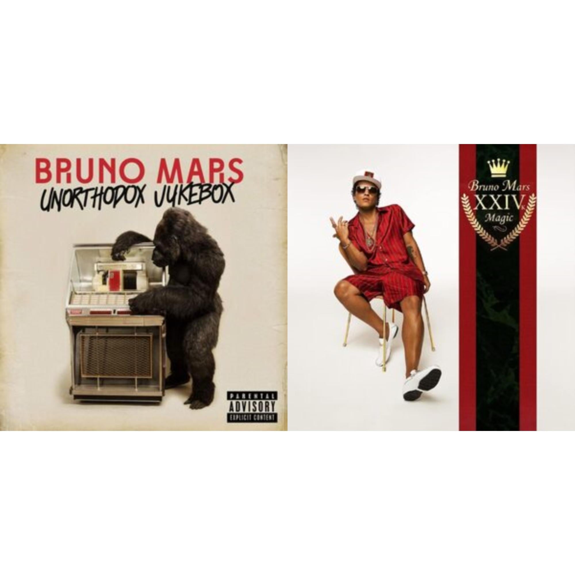 Unorthodox Jukebox (Red LP Vinyl) & 24K Magic - Walmart.com
