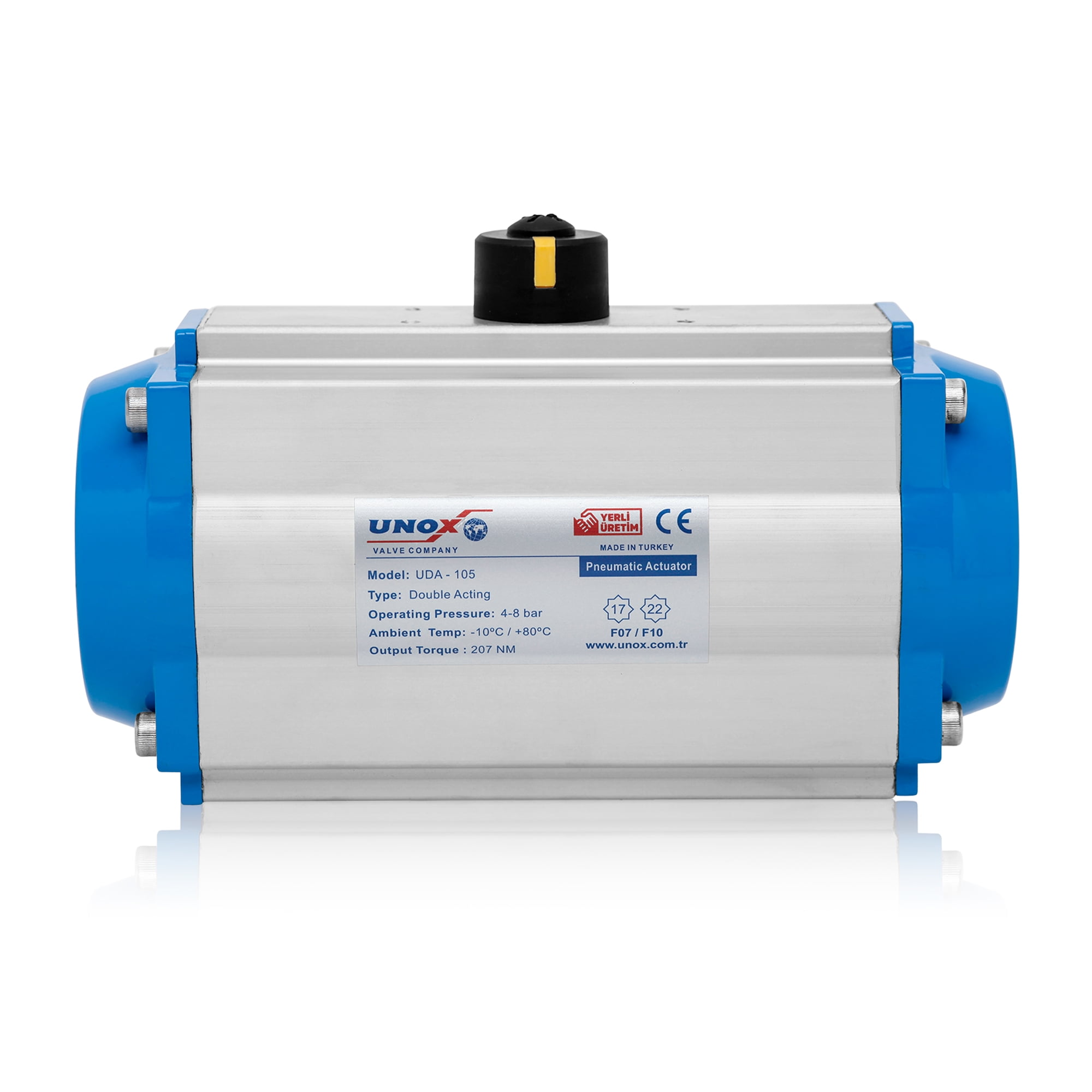 Unox Double Acting Pneumatic Actuator Precision Control Pneumatic Air ...