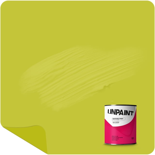 Unpaint Removable Paint Interior Matte Green Hill Bamboo Biodegradable ...