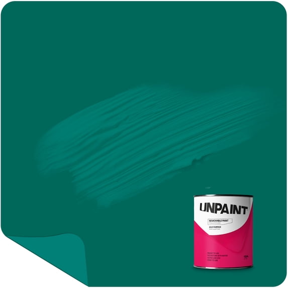 Unpaint Removable Paint Interior Matte Teal Bluebird Spruce ...