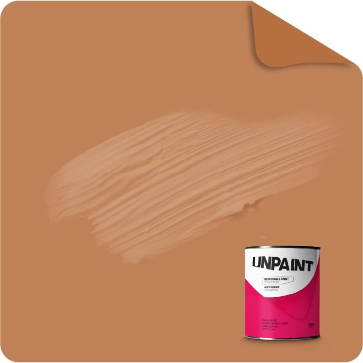 Unpaint Removable Paint Interior Matte Orange Bubblegum Bloom ...