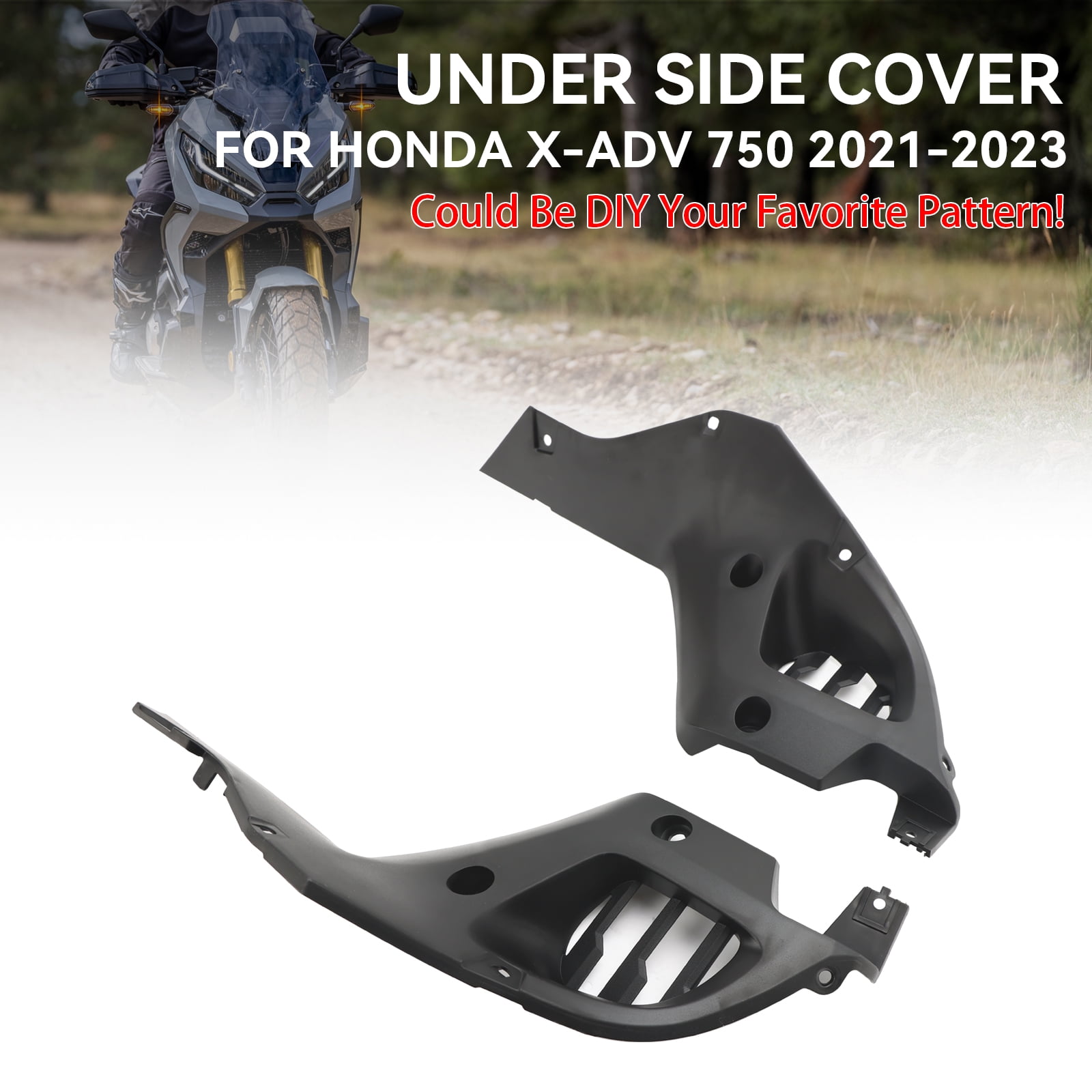 Unpainted ABS Under Side cover Fairing Cowl for Honda X-ADV 750 2021 ...