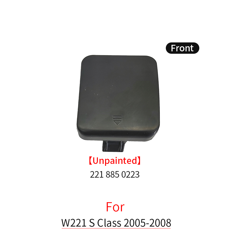 Unpainted Faceplate-Car Front Bumper Tow Hook Cover, Cap for Mercedes ...