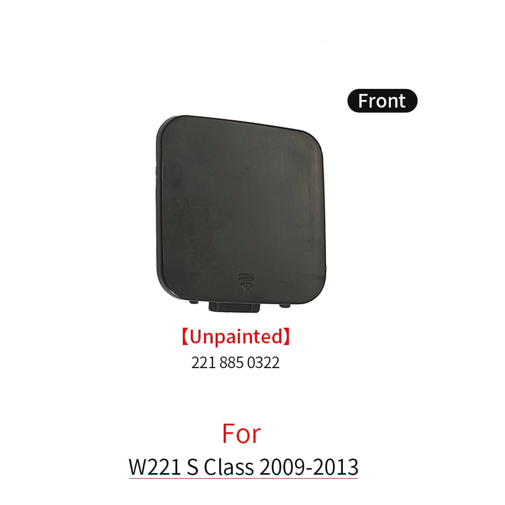Unpainted Faceplate-Car Front Bumper Tow Hook Cover, Cap for Mercedes ...