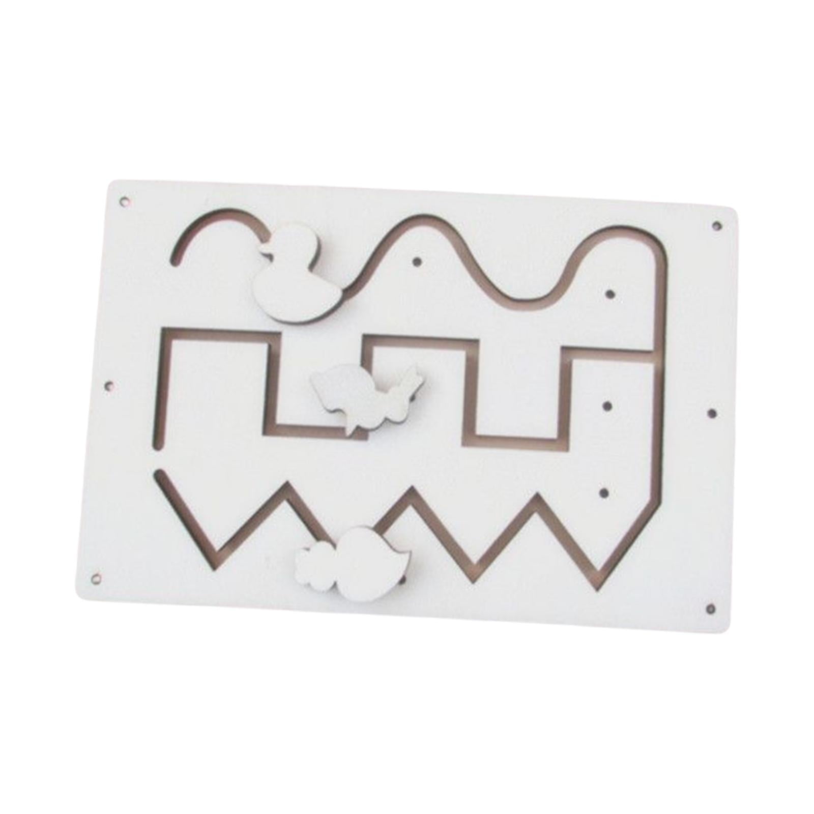 Unpainted Slide Track Sensory Board Parts Hand Eye Coordination ...