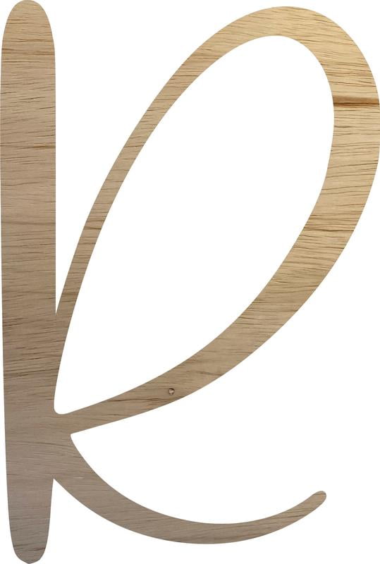 Unpainted Small Wooden Letter R, Choose Your Letter 4'' Tall Craft ...