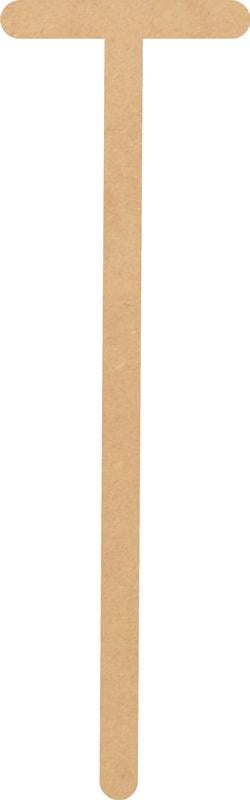 Unpainted Wooden 15'' Cream Peach Letter T, Paintable Alphabet A-Z ...