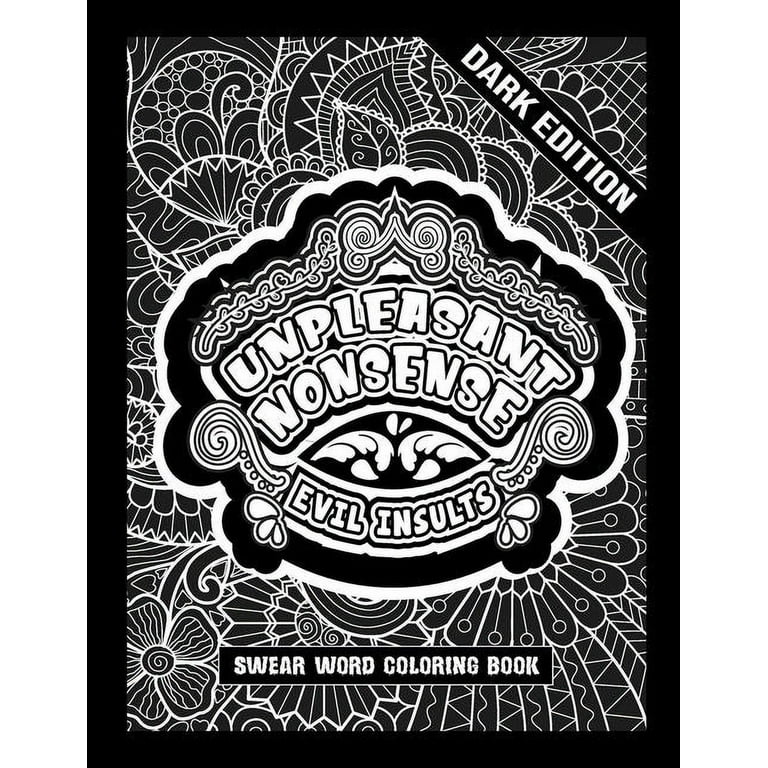 adult bad word coloring book