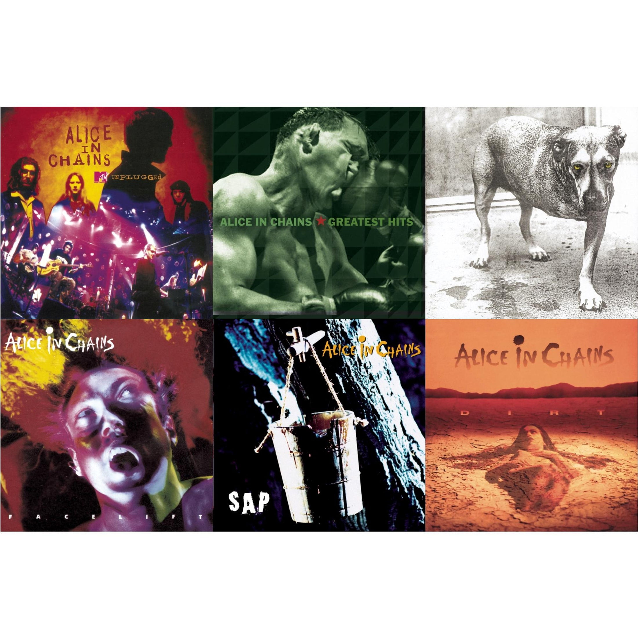 Unplugged & Greatest Hits & Alice In Chains & Facelift & Sap & Dirt [CD ...