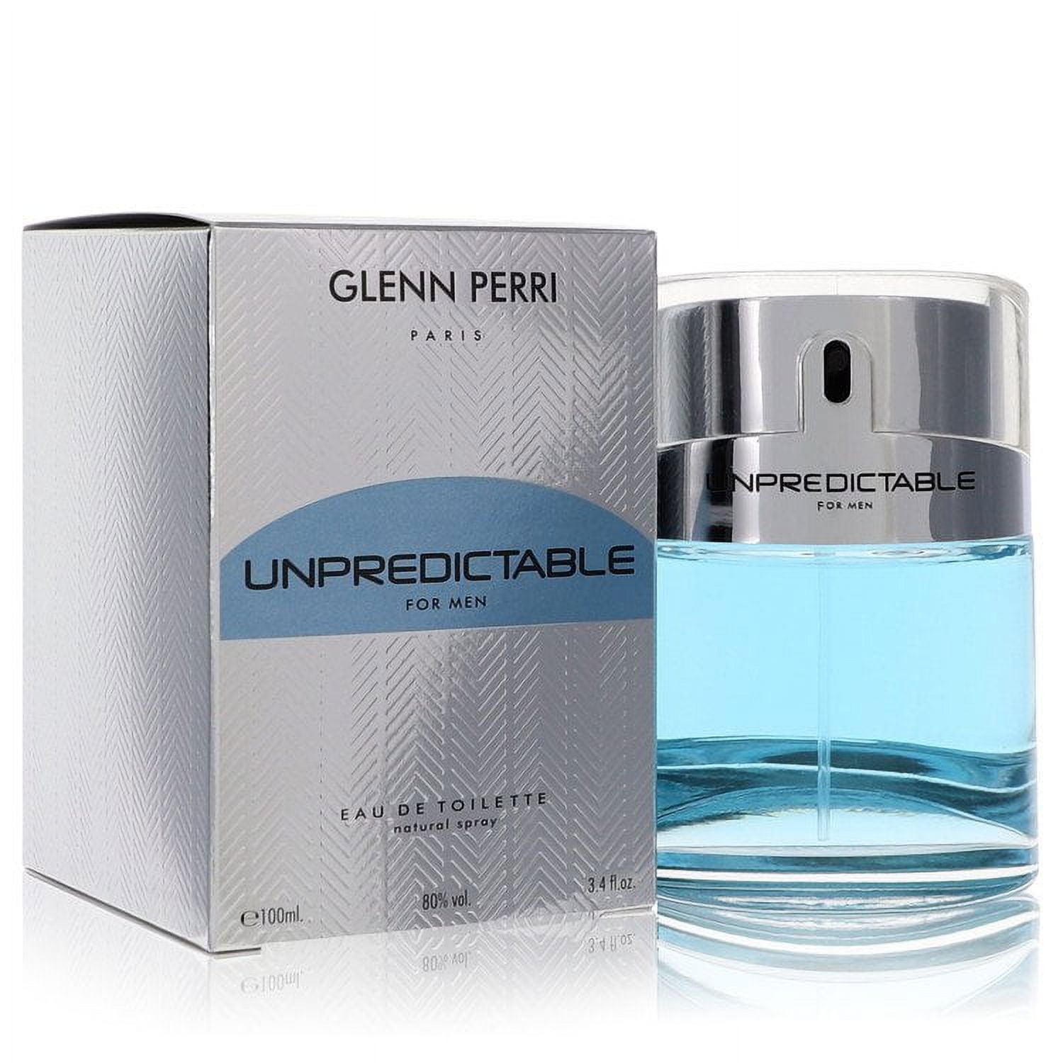 Unpredictable by Glenn Perri Eau De Toilette Spray 3.4 oz for Men ...