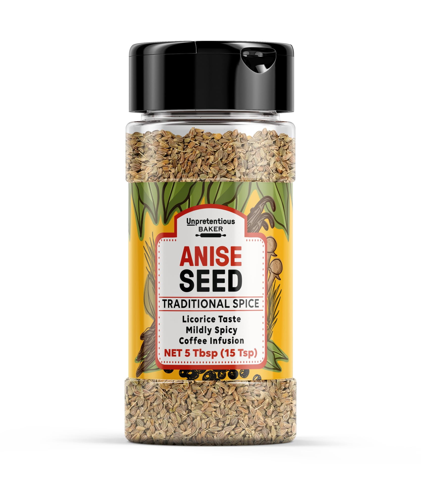 Unpretentious Anise Seed, 5 BCF26 Tbsp, Licorice Flavored Spice, Great ...
