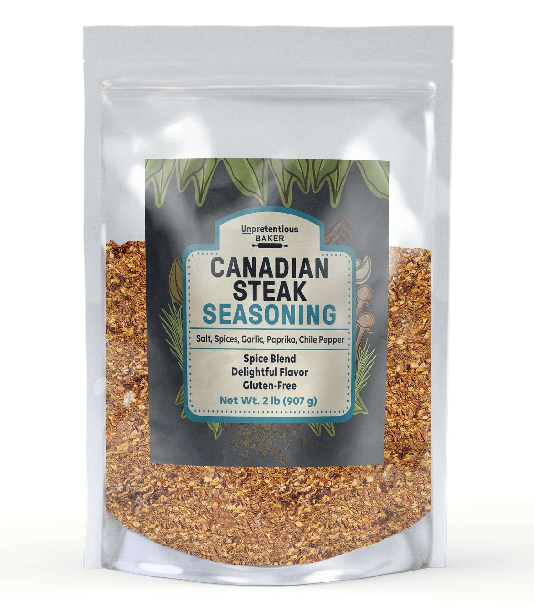 Unpretentious Canadian Steak Seasoning, TMA2 2 lb, Savory Flavor For ...