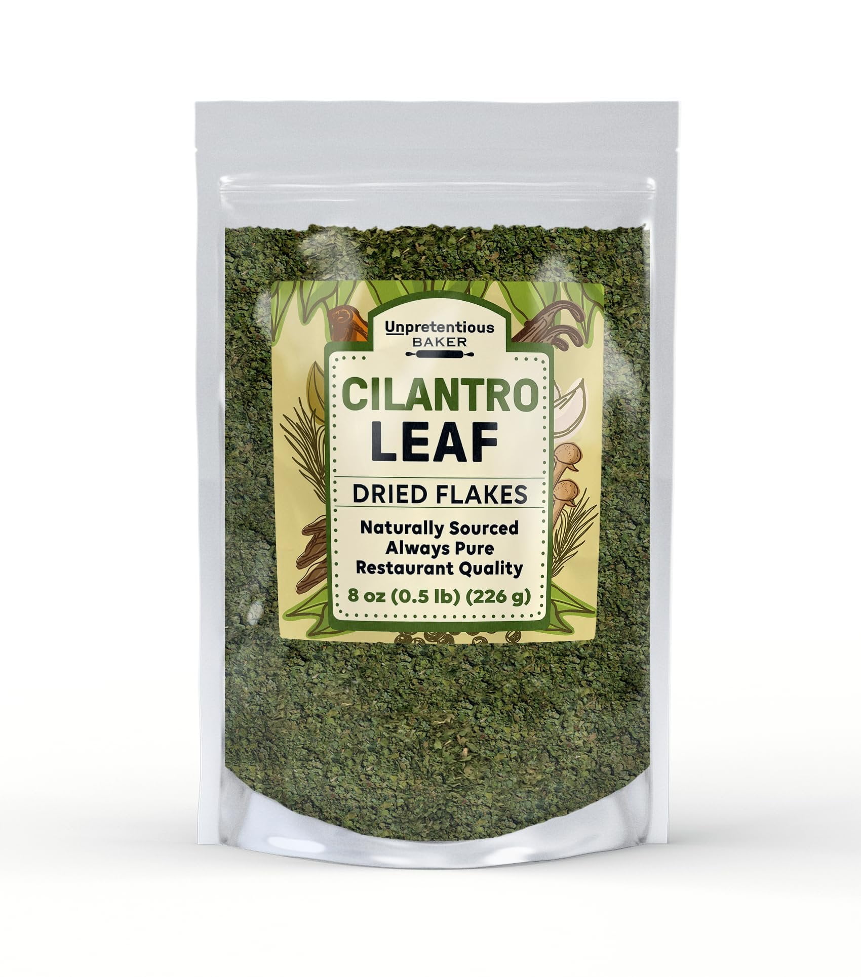 Unpretentious Cilantro Leaf, 8 oz, Fragrant, Non GMO, Great in Salsa ...