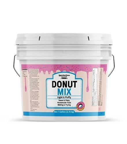 Unpretentious Raised Donut Mix, 1 Gallon, Baking & Frying, Light ...