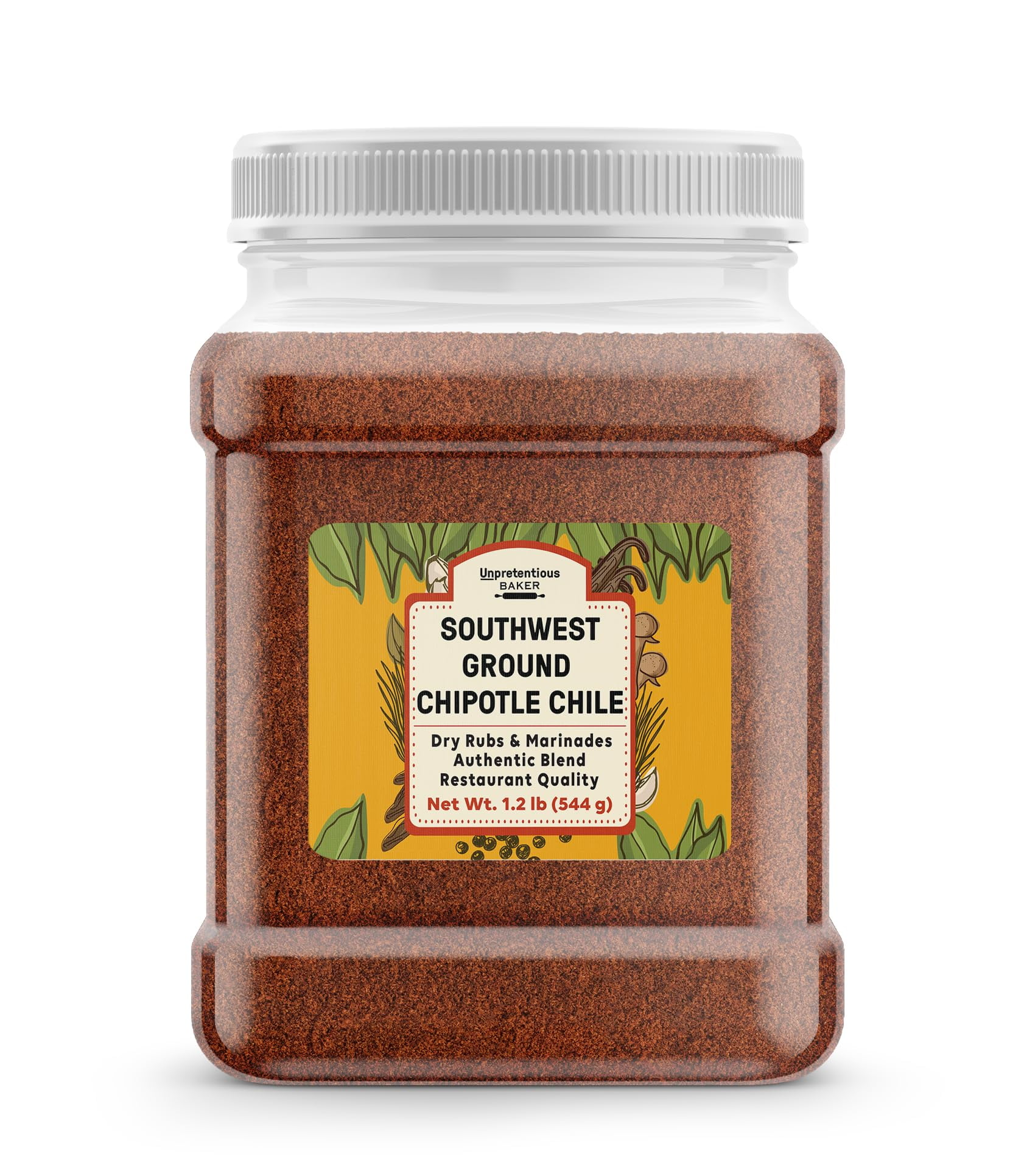 Unpretentious Southwest Ground Chipotle MFF30 Chile, 4 Cups, Tex-Mex ...