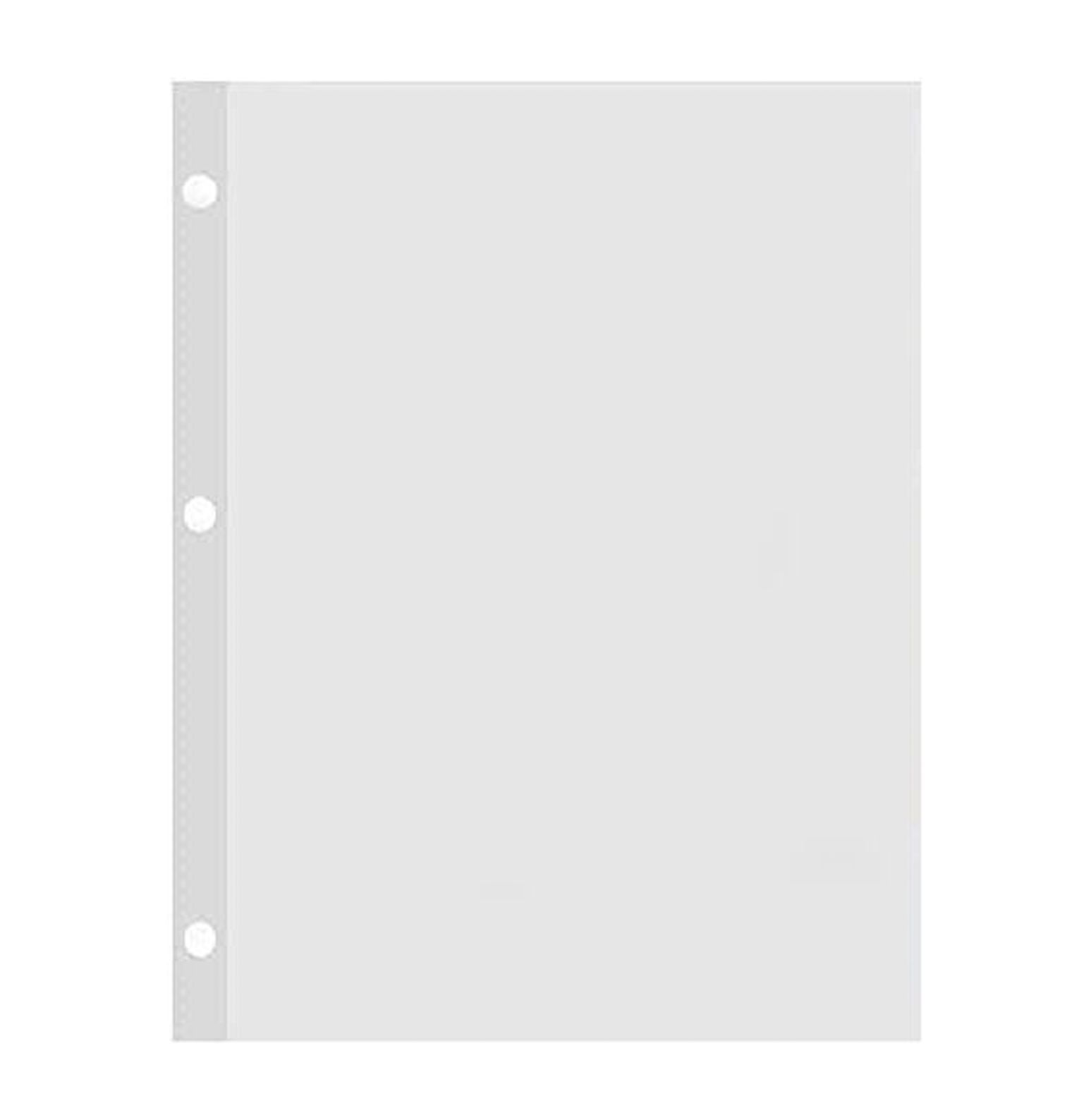 Unruled Filler Paper, 8-1/2 x 5-1/2 Inches, 3-Hole, Mylar-Reinforced ...